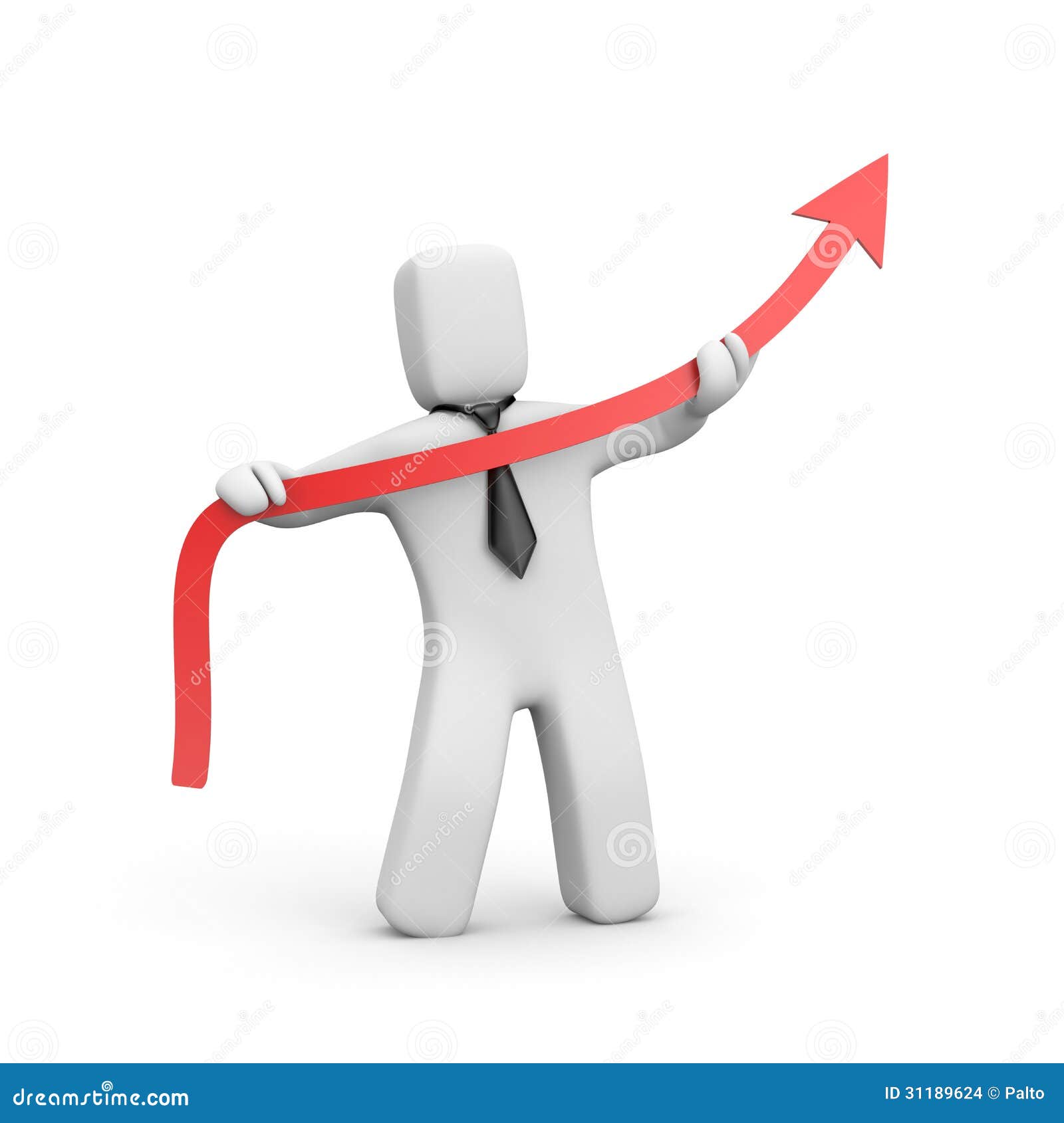 Success metaphor stock illustration. Illustration of leader - 31189624