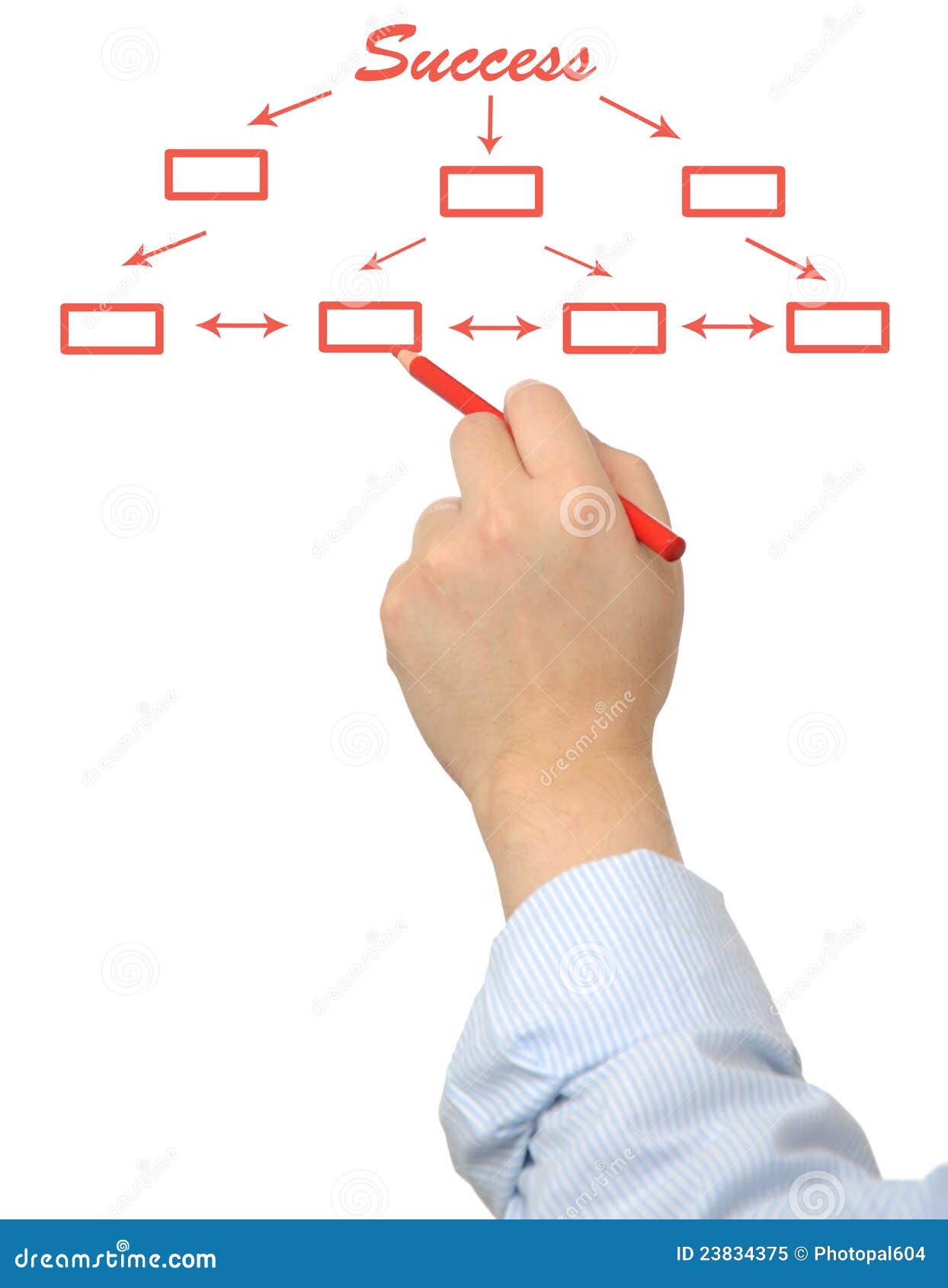 Success organization chart stock image. Image of engineer - 23834375