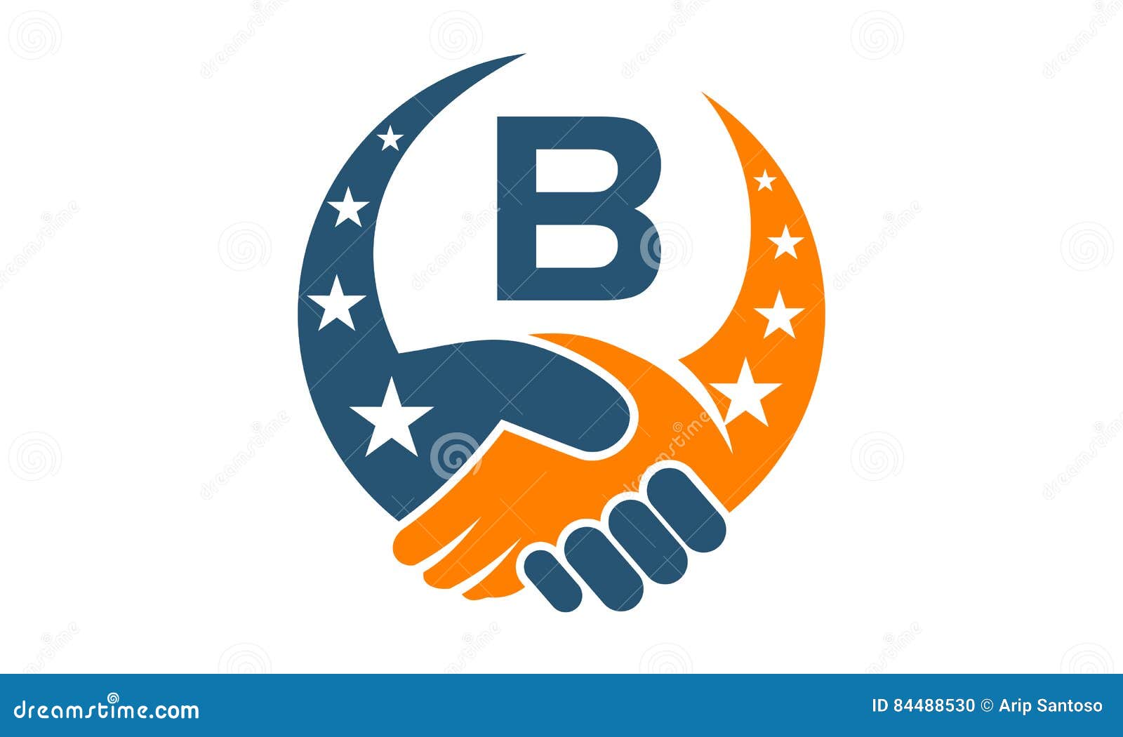 Success Partners Initial B stock vector. Illustration of partners ...