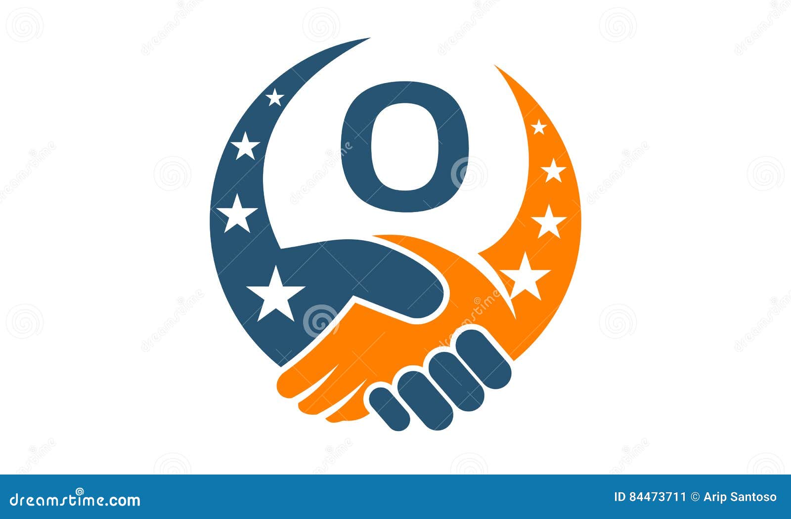 Success Partners Initial O stock vector. Illustration of friendship ...