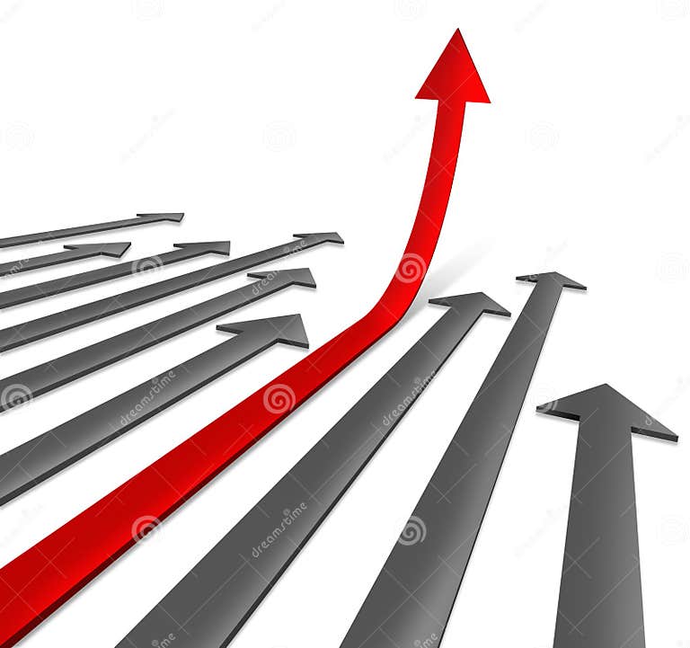 Success Path to Growth stock illustration. Illustration of hope - 24697021