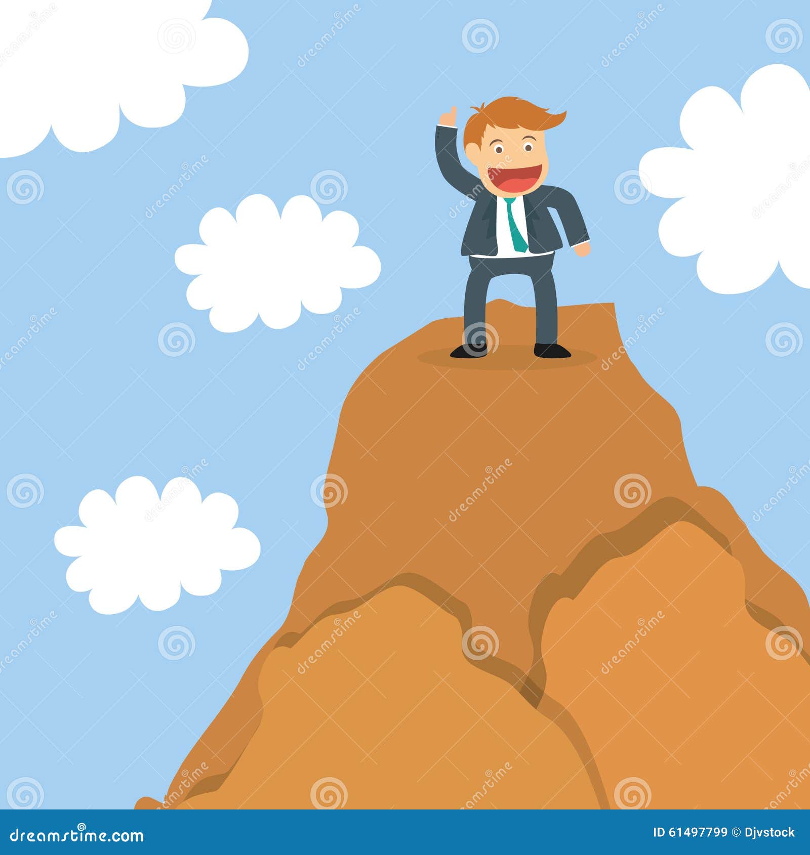 Success People Cartoon Design Stock Vector - Illustration of person ...