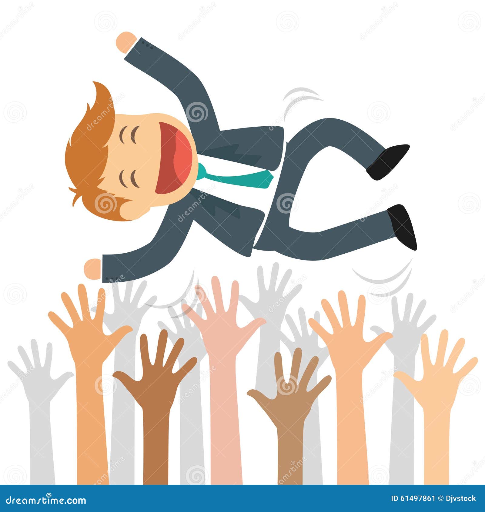 Success People Cartoon Design Stock Vector - Illustration of adult ...