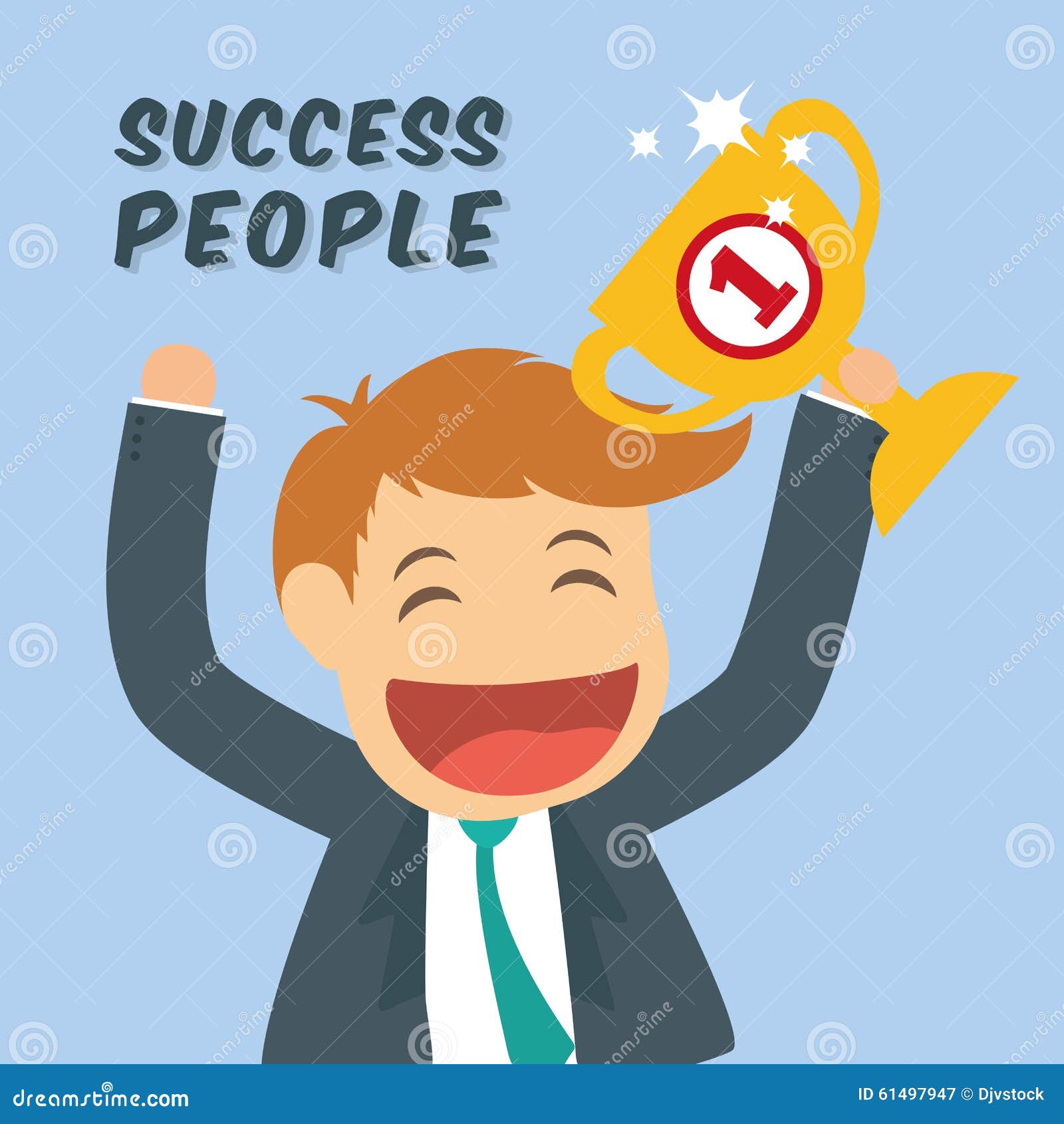 Success People Cartoon Design Stock Vector - Illustration of nature ...