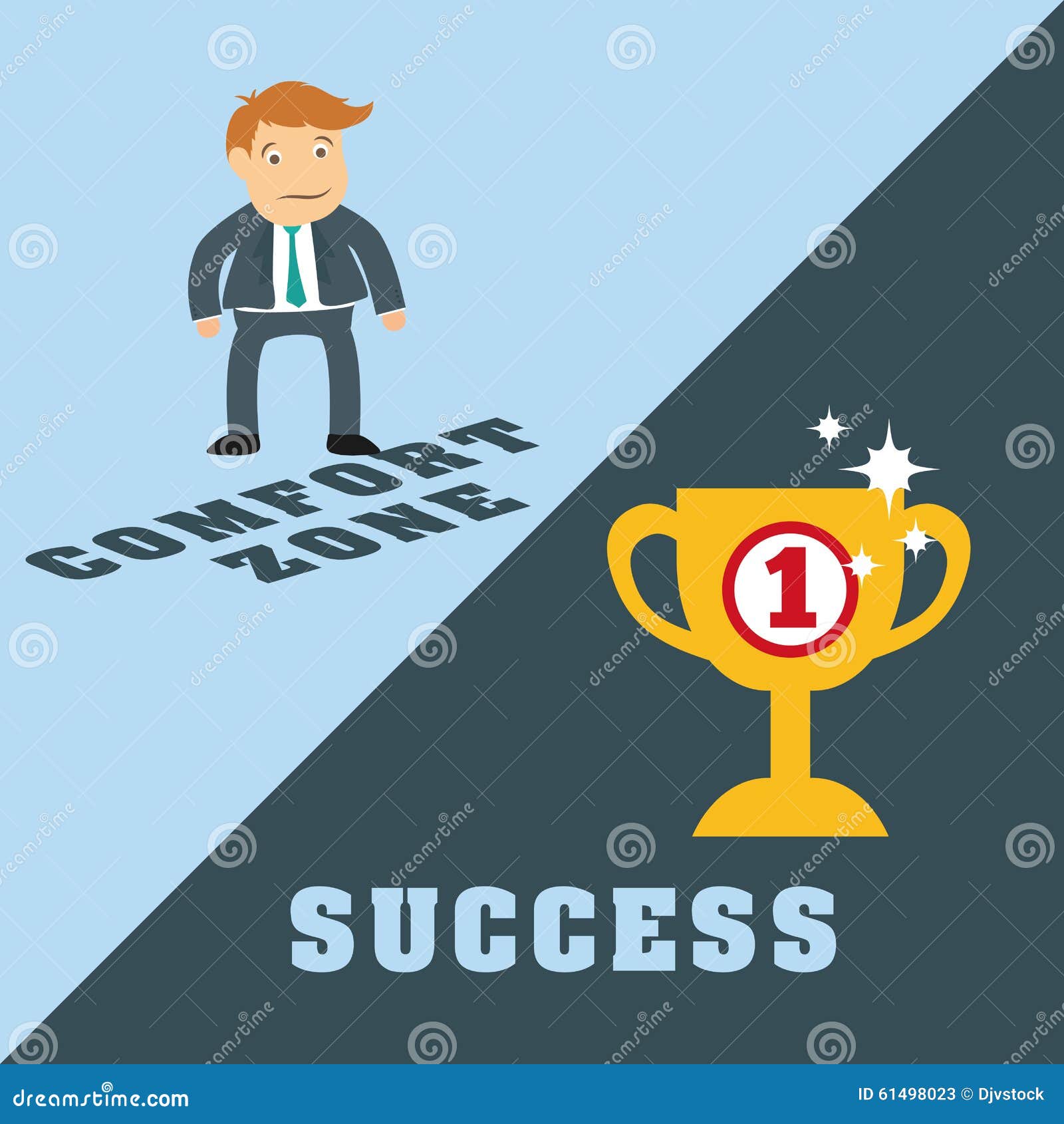 Success People Cartoon Design Stock Vector - Image: 61498023