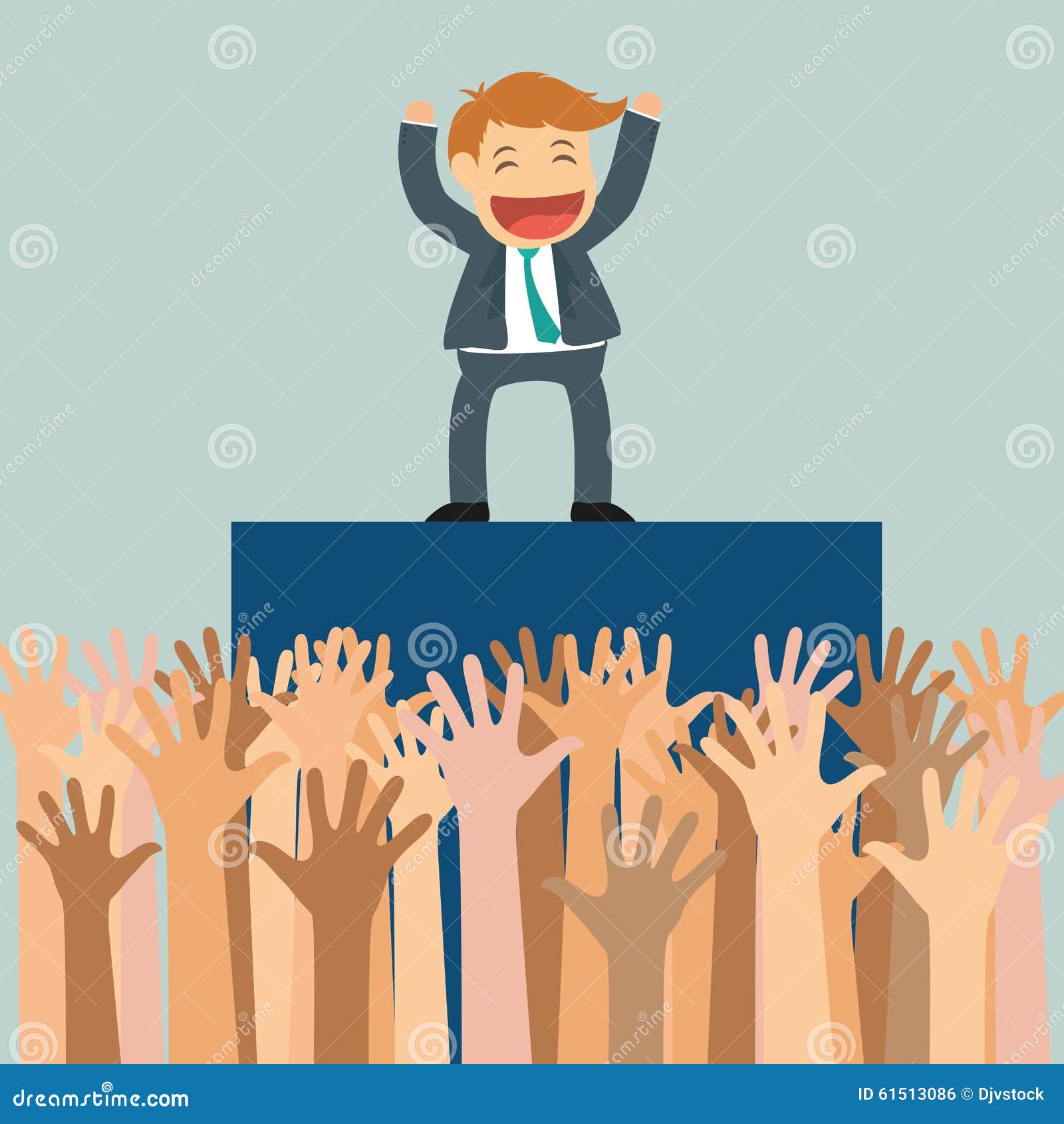 Success People Cartoon Design Stock Vector - Illustration of teamwork ...