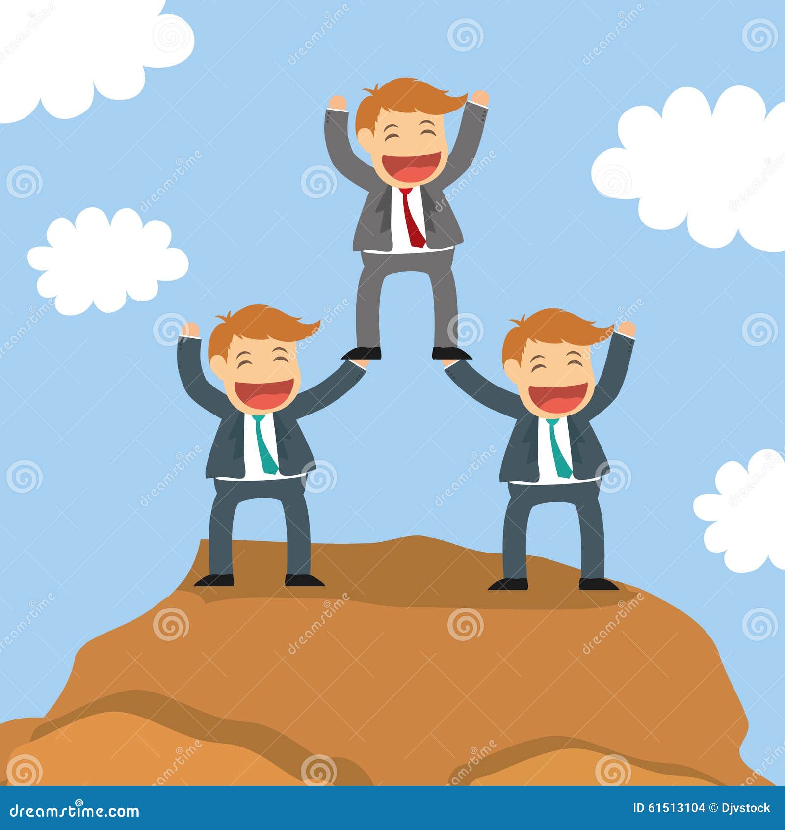 Success People Cartoon Design Stock Vector - Illustration of success ...