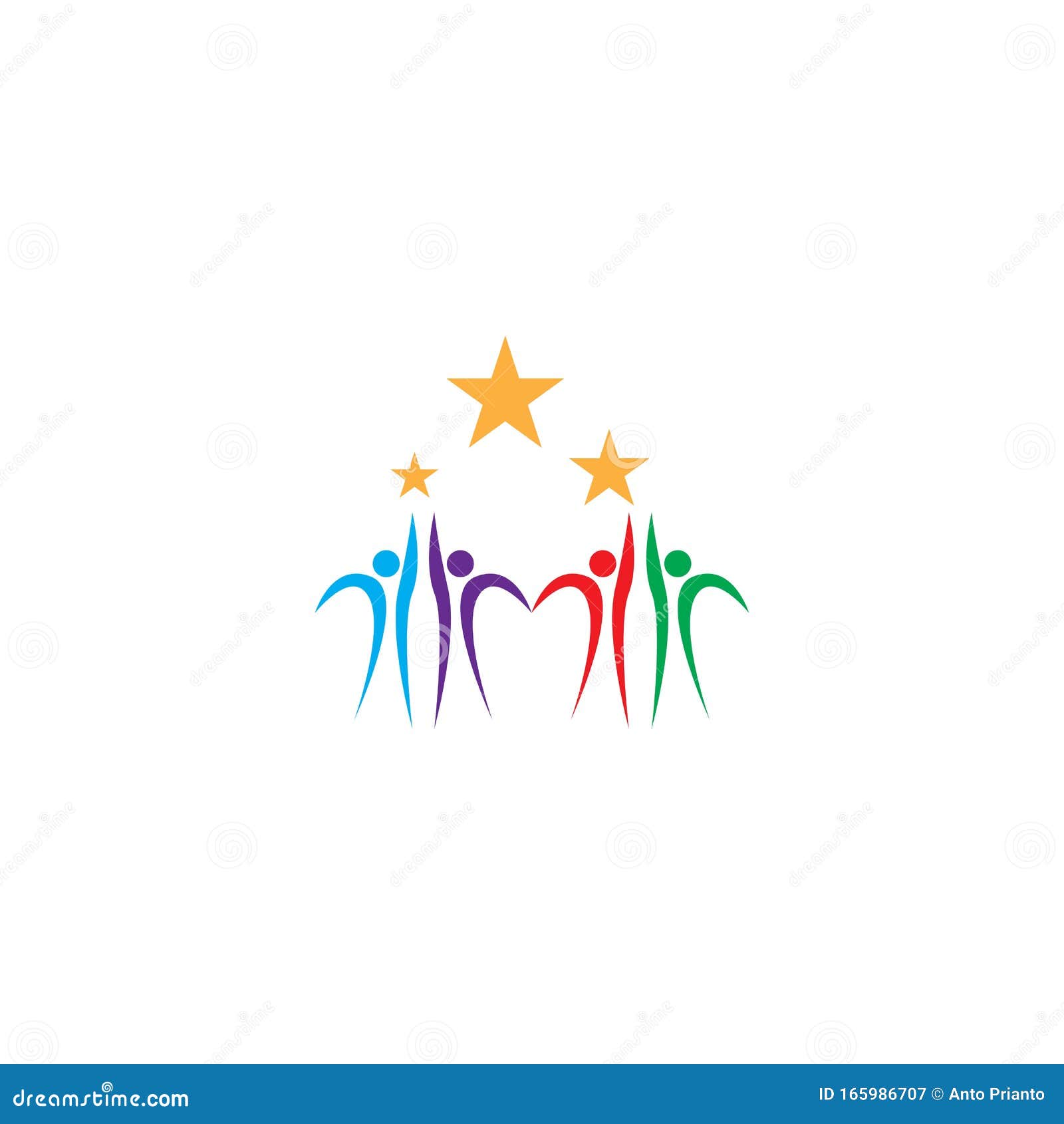 Success People Illustration Vector Template Stock Vector - Illustration ...