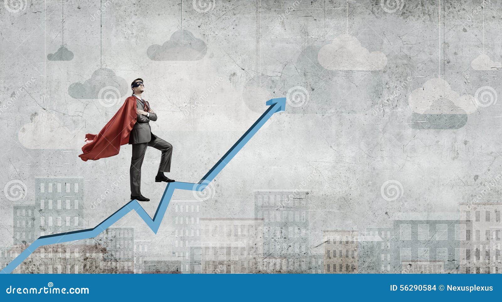 Success and Progress Concept Stock Photo - Image of market, help: 56290584