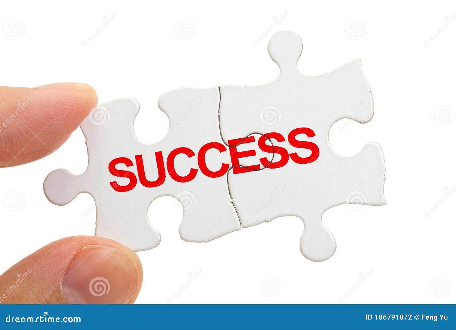 Word Success and Puzzle stock photo. Image of concepts - 186791872