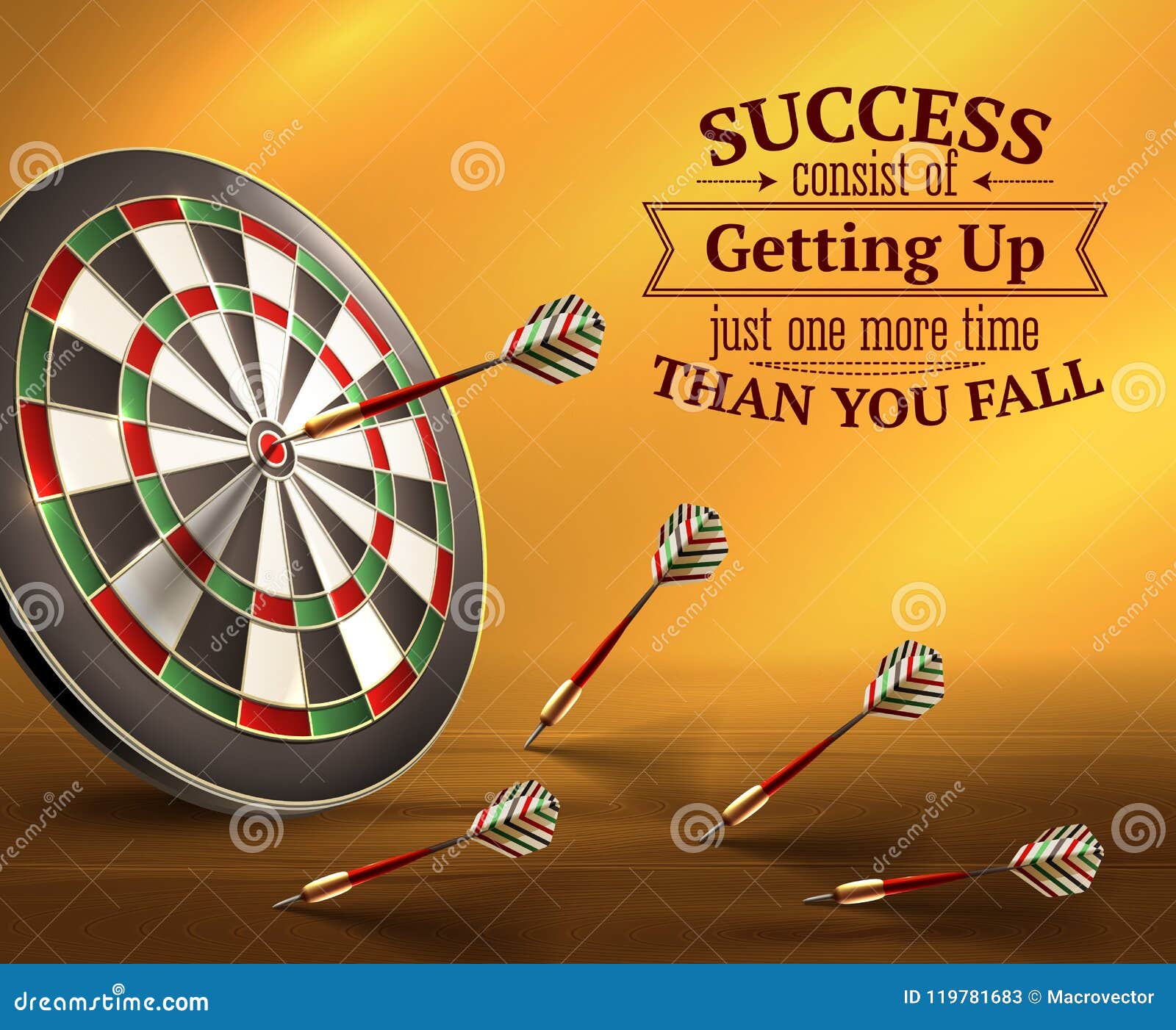 Success Quotes Illustration Stock Vector - Illustration of decorative ...