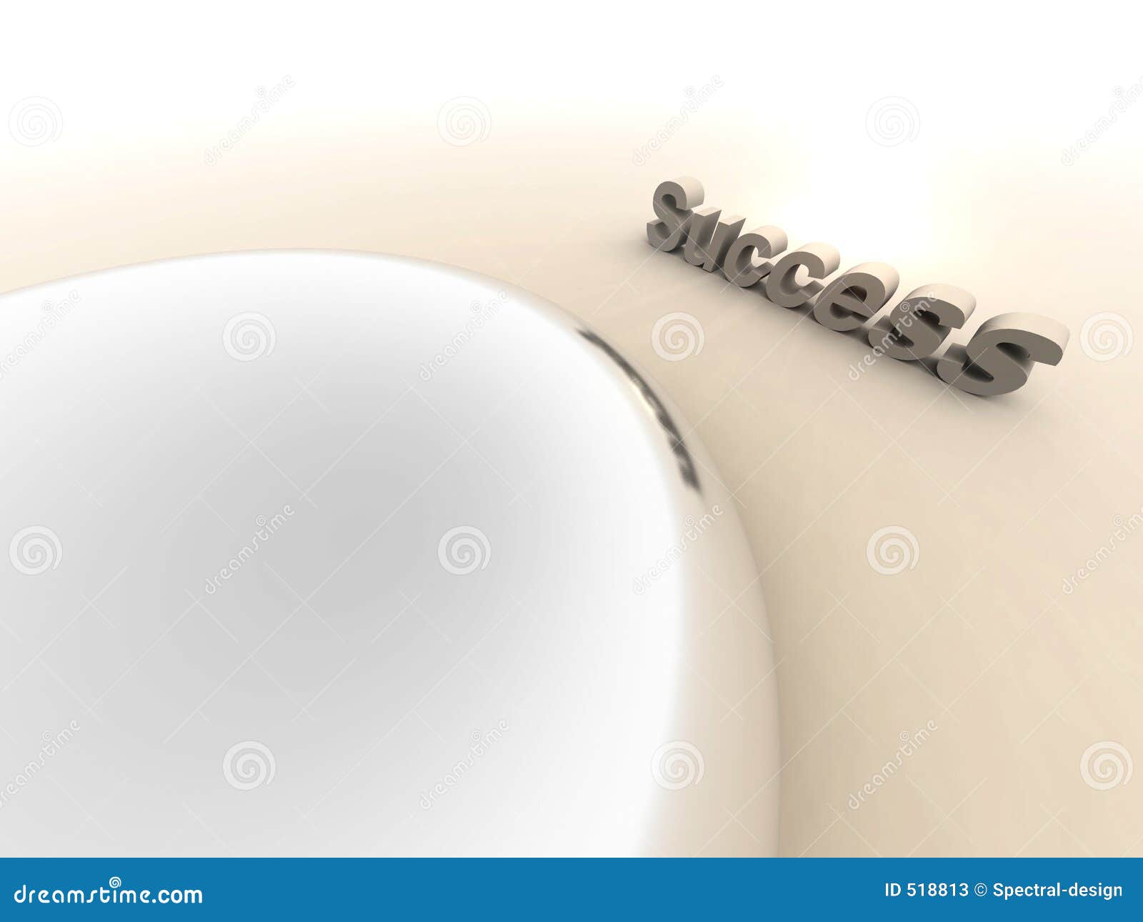 Success - Reflection stock illustration. Illustration of graphic - 518813