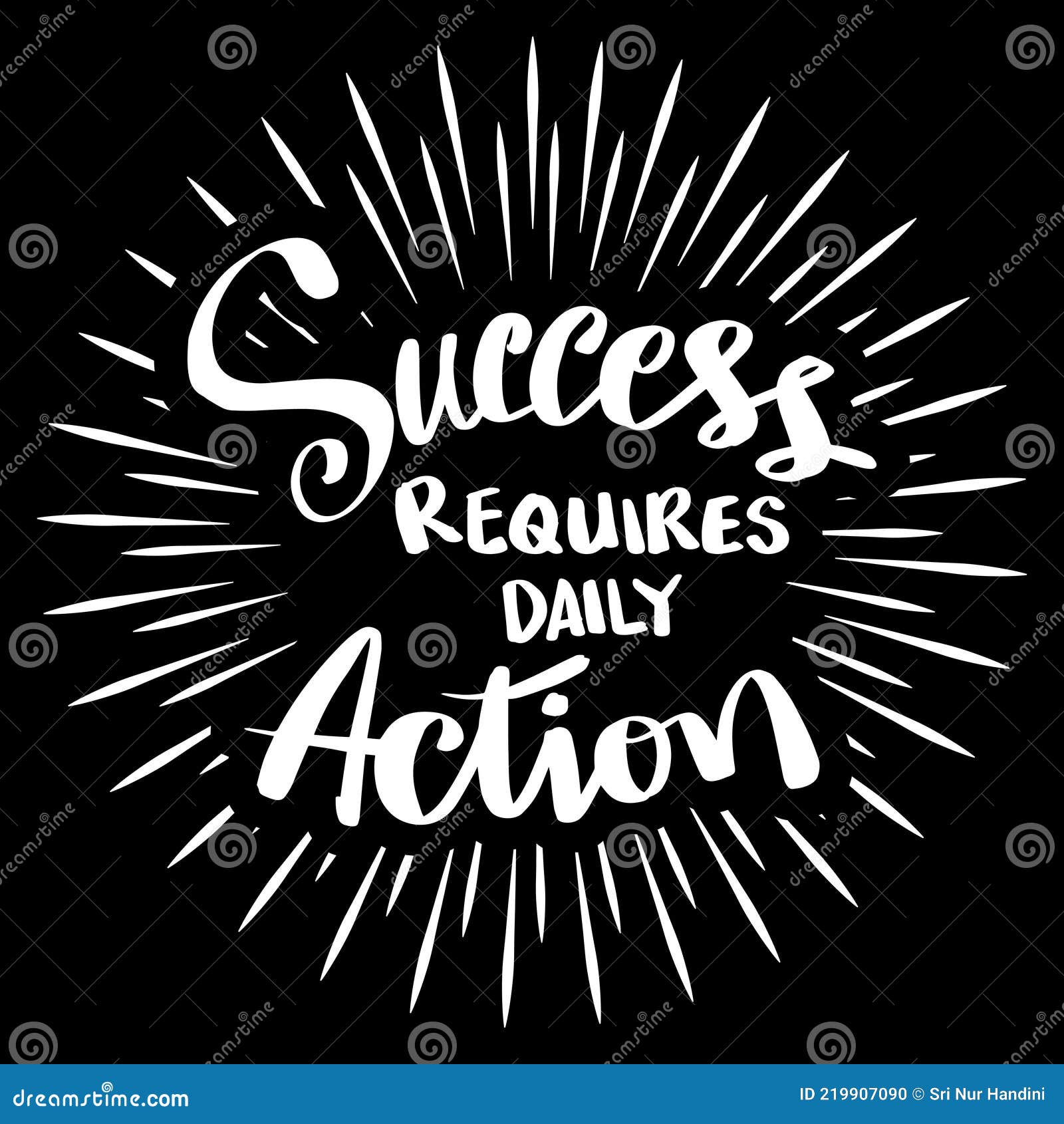 Success Requires Effort To Help Reaching The Goal Vector ...