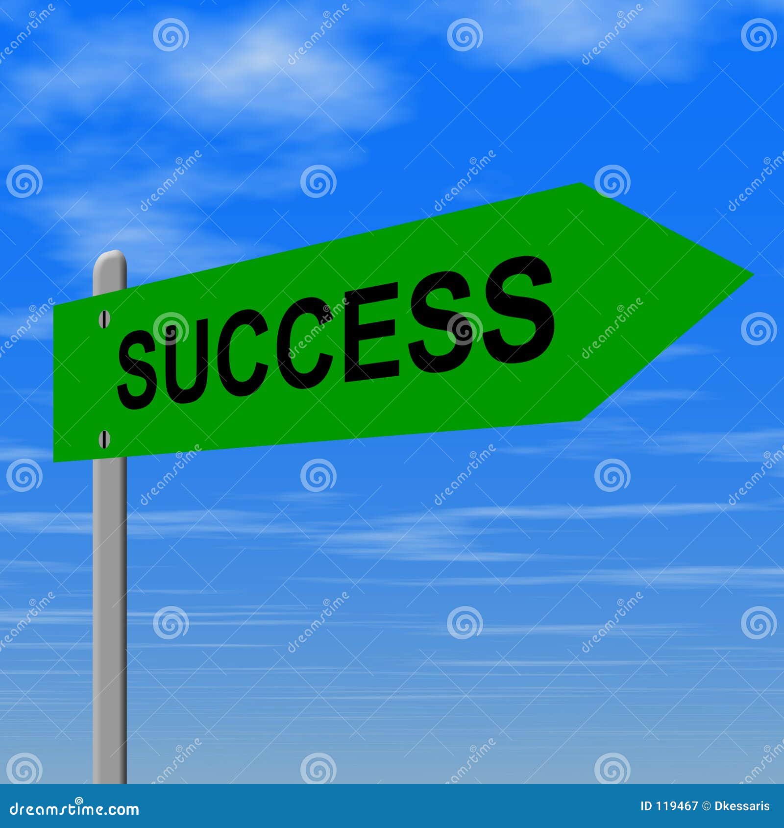 Success sign stock illustration. Illustration of clip, successful - 119467