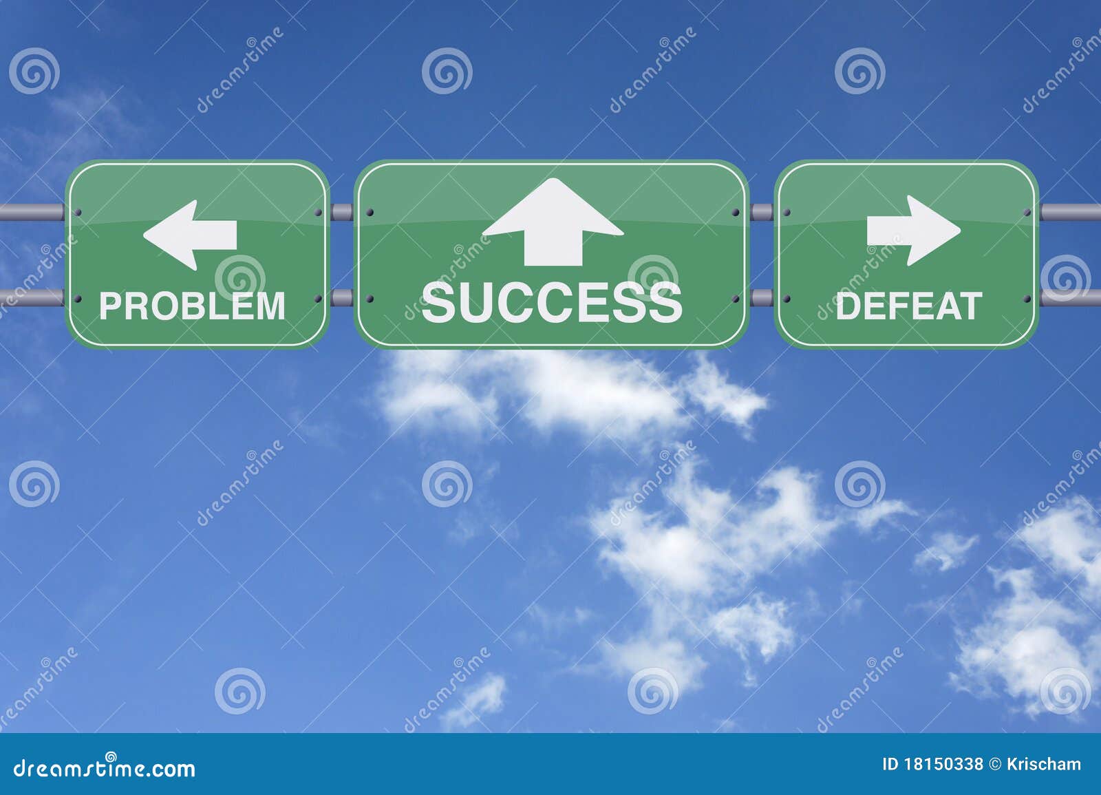 Success sign stock photo. Image of directional, direct - 18150338