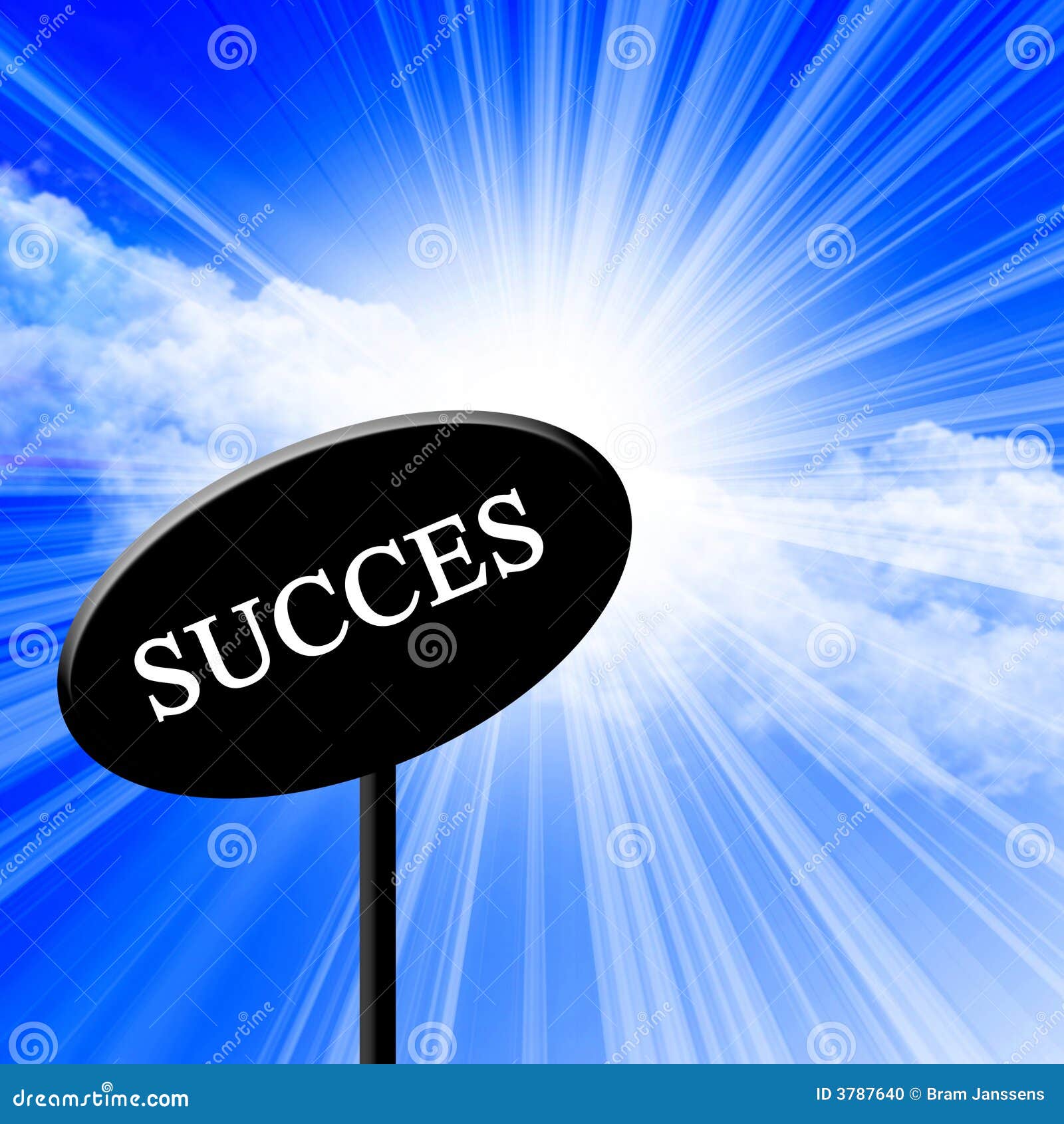 Success sign stock illustration. Illustration of future - 3787640