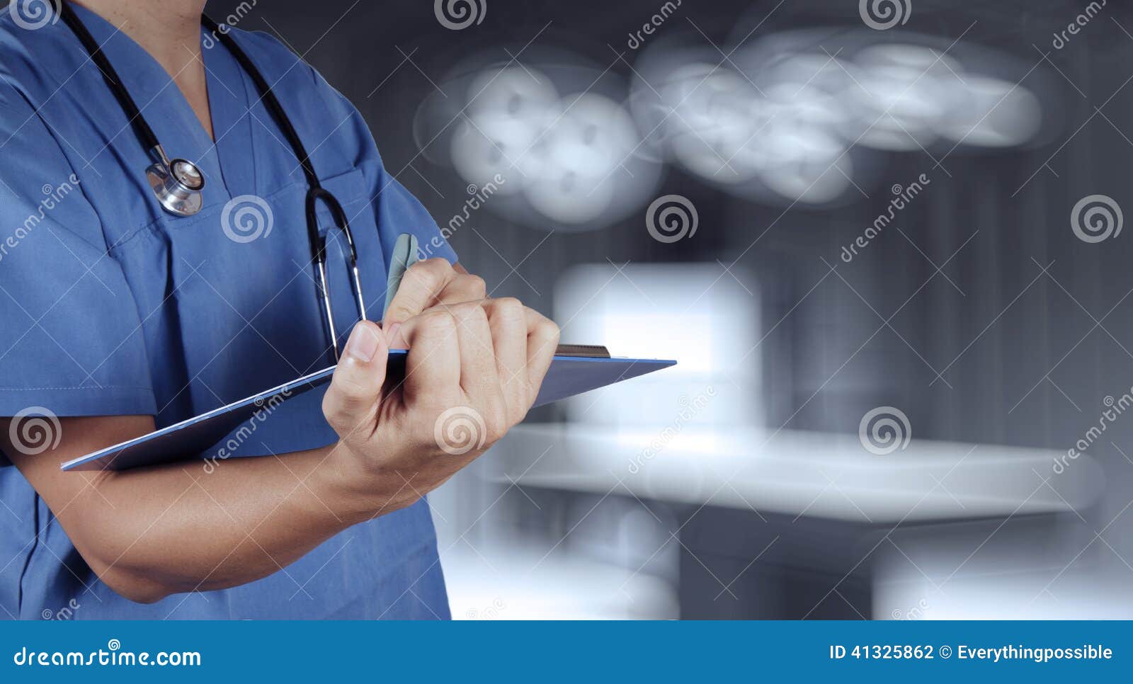 Success Smart Medical Doctor Working Stock Photo - Image of clinic ...