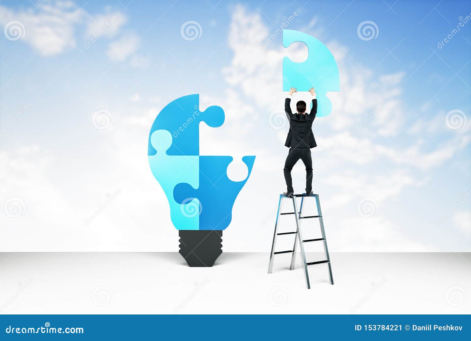 Success and Solution Concept Stock Image - Image of innovation, hand ...
