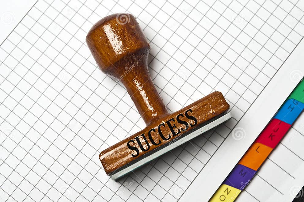 Success stamp stock photo. Image of rubberstamp, control - 22546034