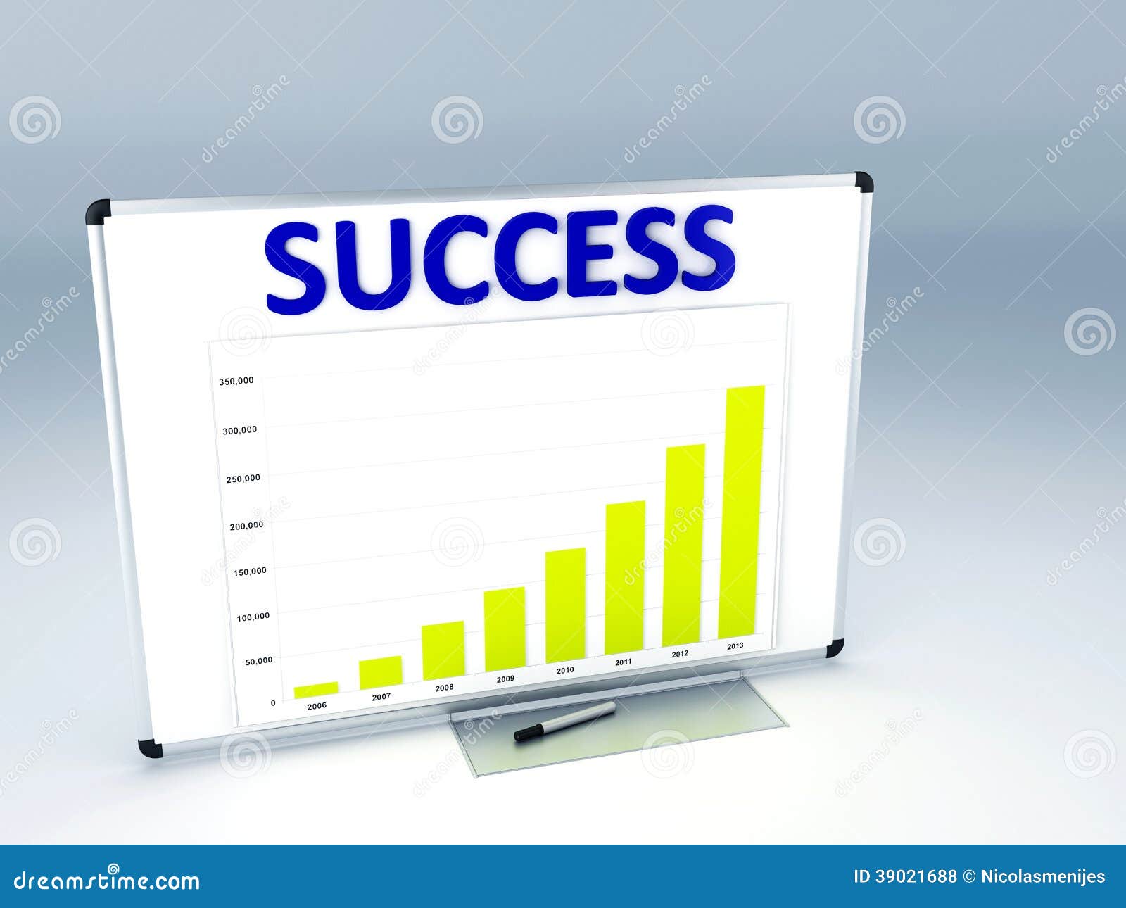 Success statistic graph stock illustration. Illustration of money ...