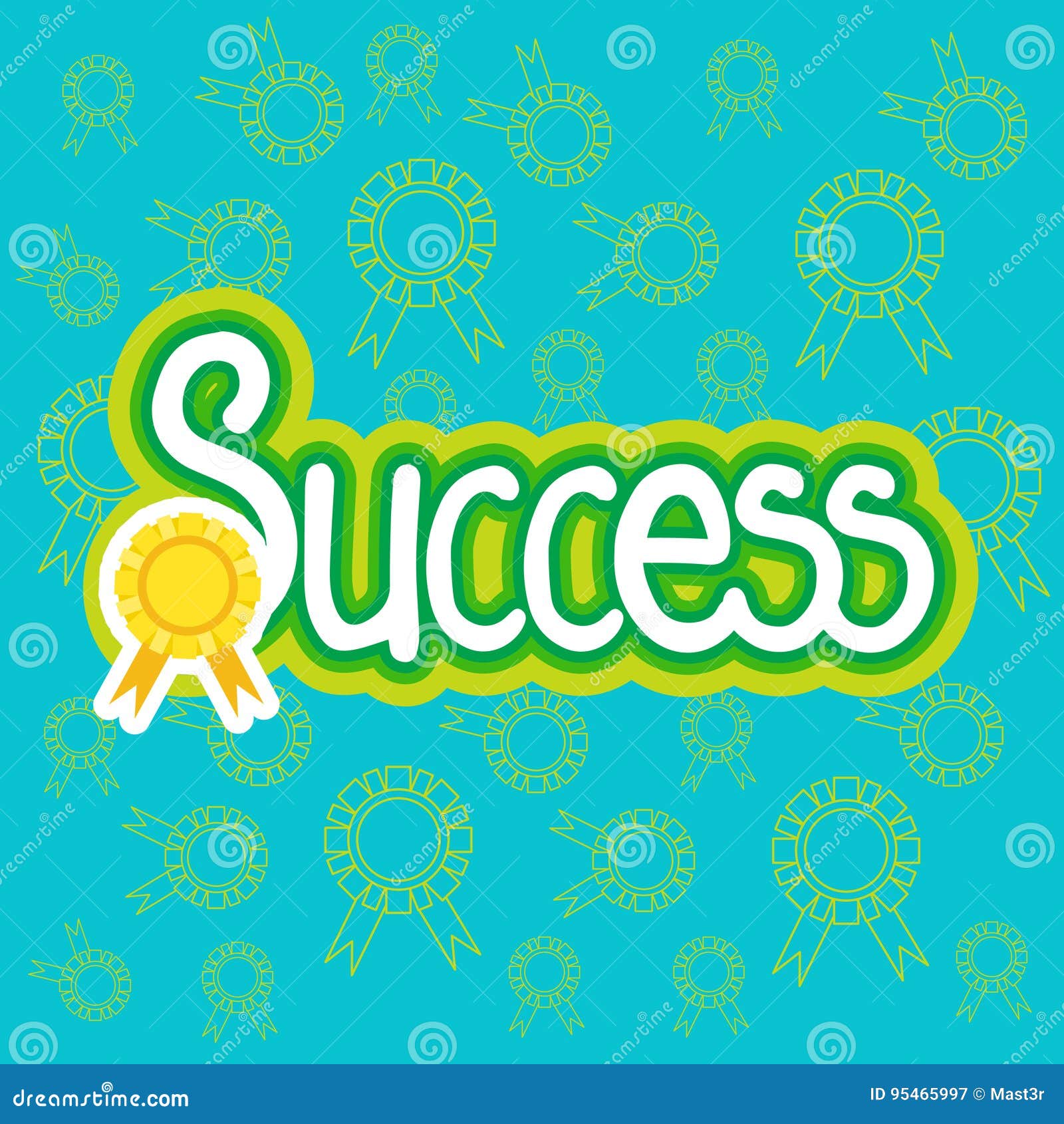 Success Sticker Social Media Network Message Badges Design Stock Vector ...