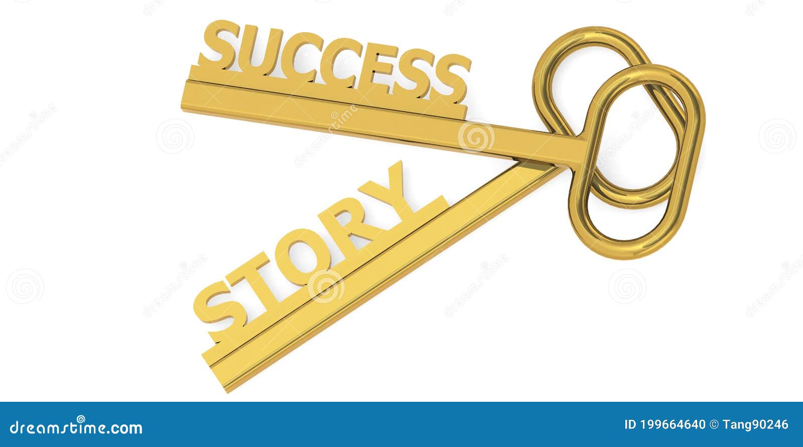 Success Story Word with Keys Stock Illustration - Illustration of ...
