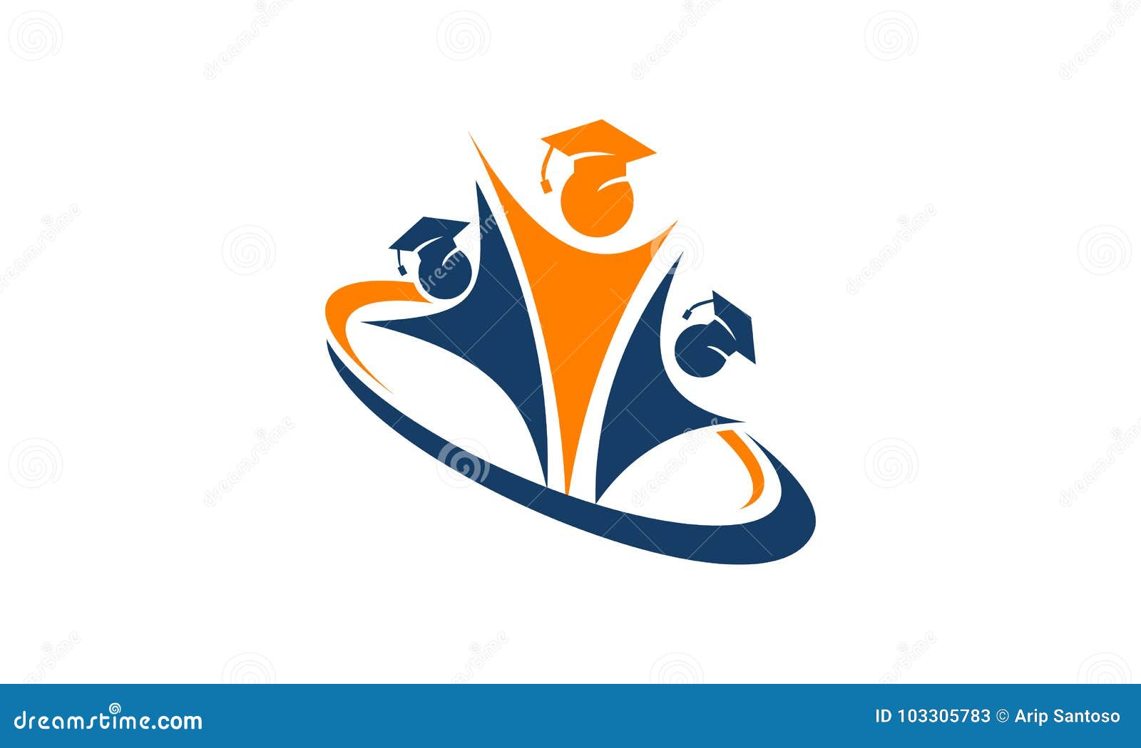 Success Student Logo Vector. Graduation Sign Logo Symbol Concept ...