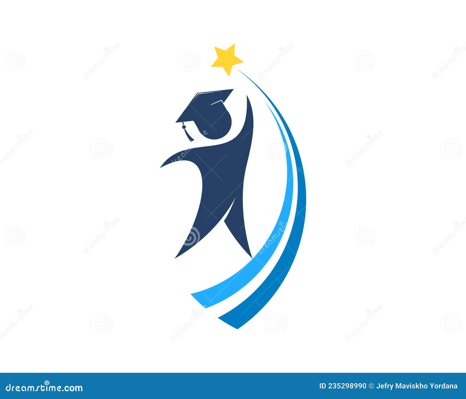 Success Student Logo Vector. Graduation Sign Logo Symbol Concept ...