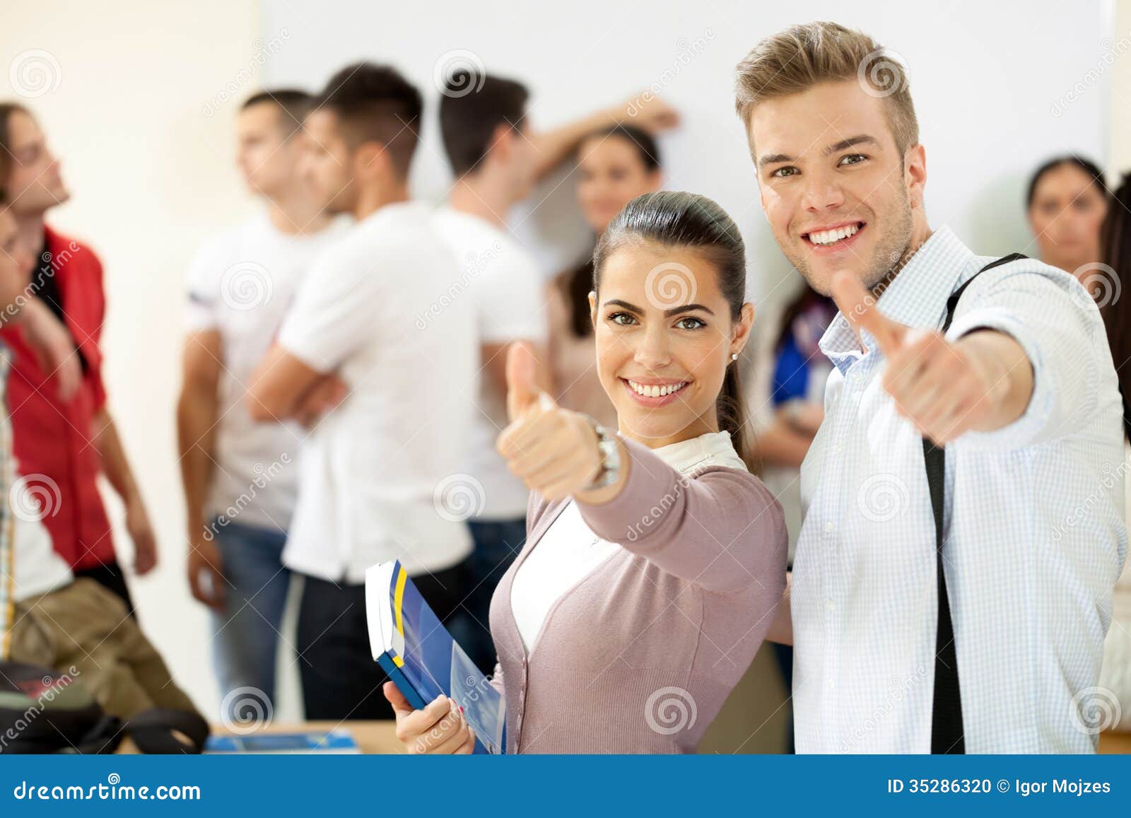 Success students stock photo. Image of seminar, happy - 35286320