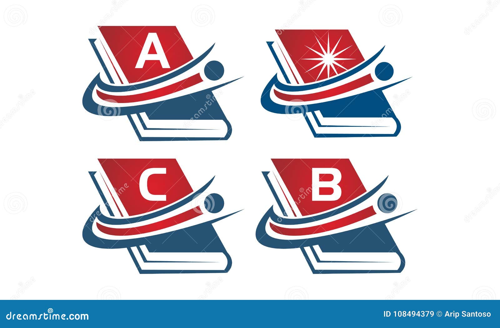 Success Study Solution Set stock vector. Illustration of college ...