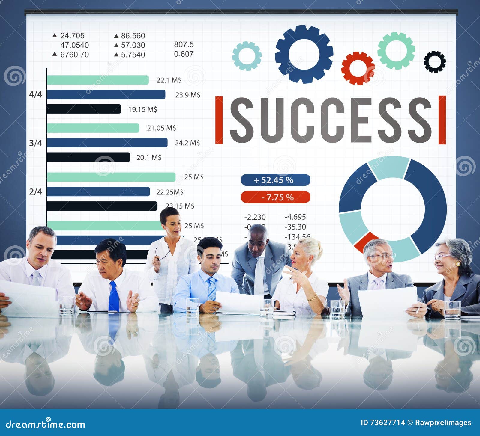 Success Successful Goal Achievement Complete Concept Stock Photo ...
