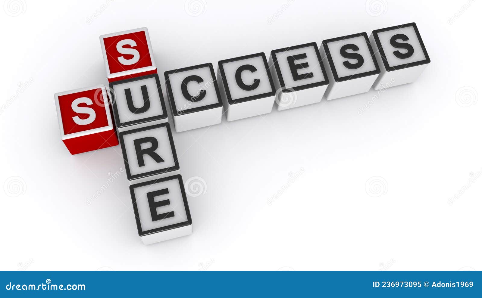 Success Sure Word On White Royalty-Free Stock Photography ...