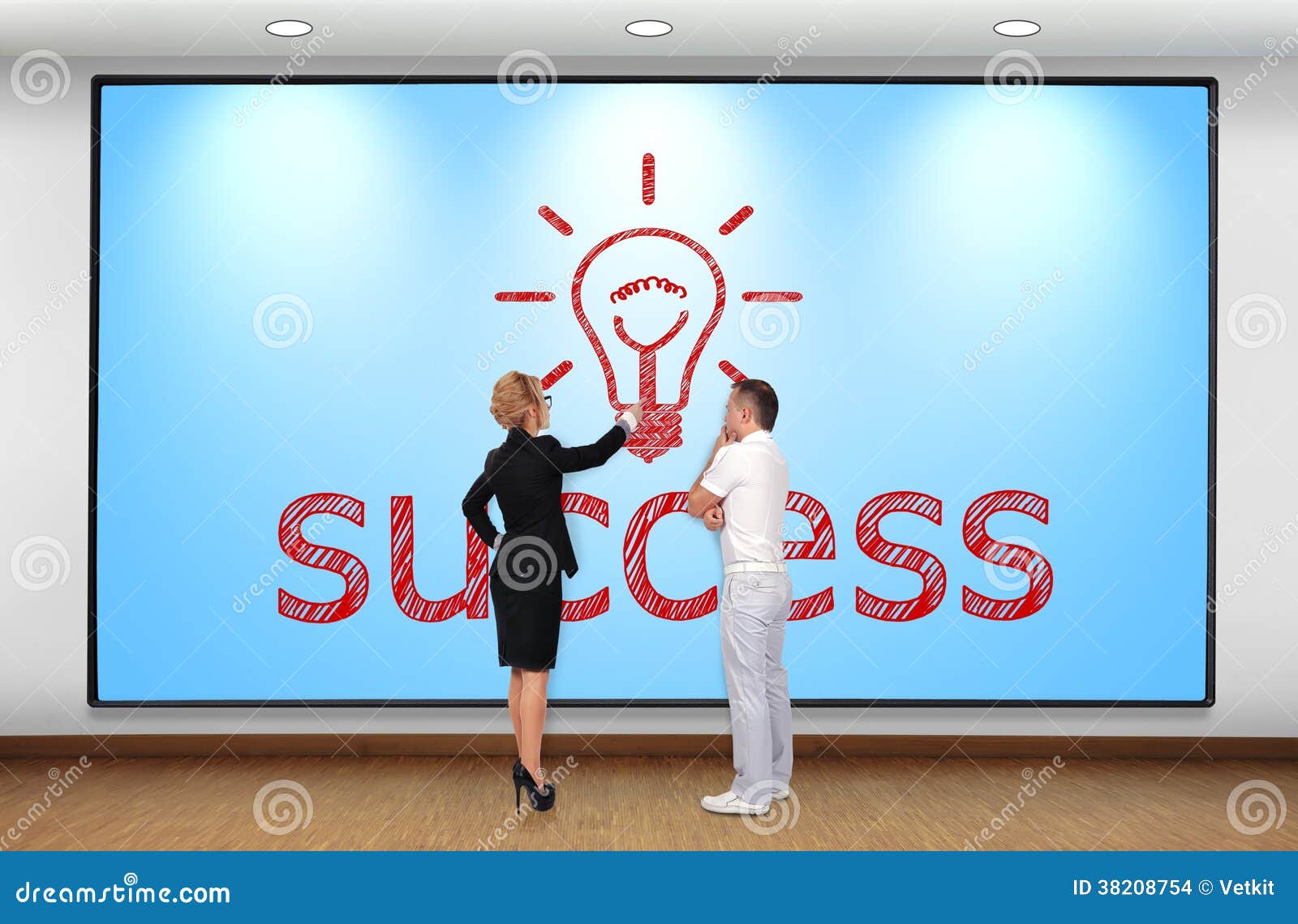 Success symbol stock photo. Image of interior, office - 38208754