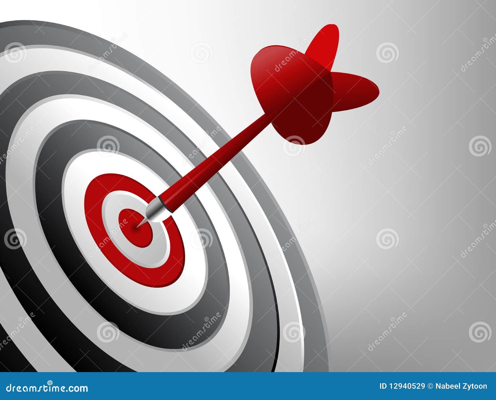 Success Target stock vector. Illustration of game, perfect - 12940529