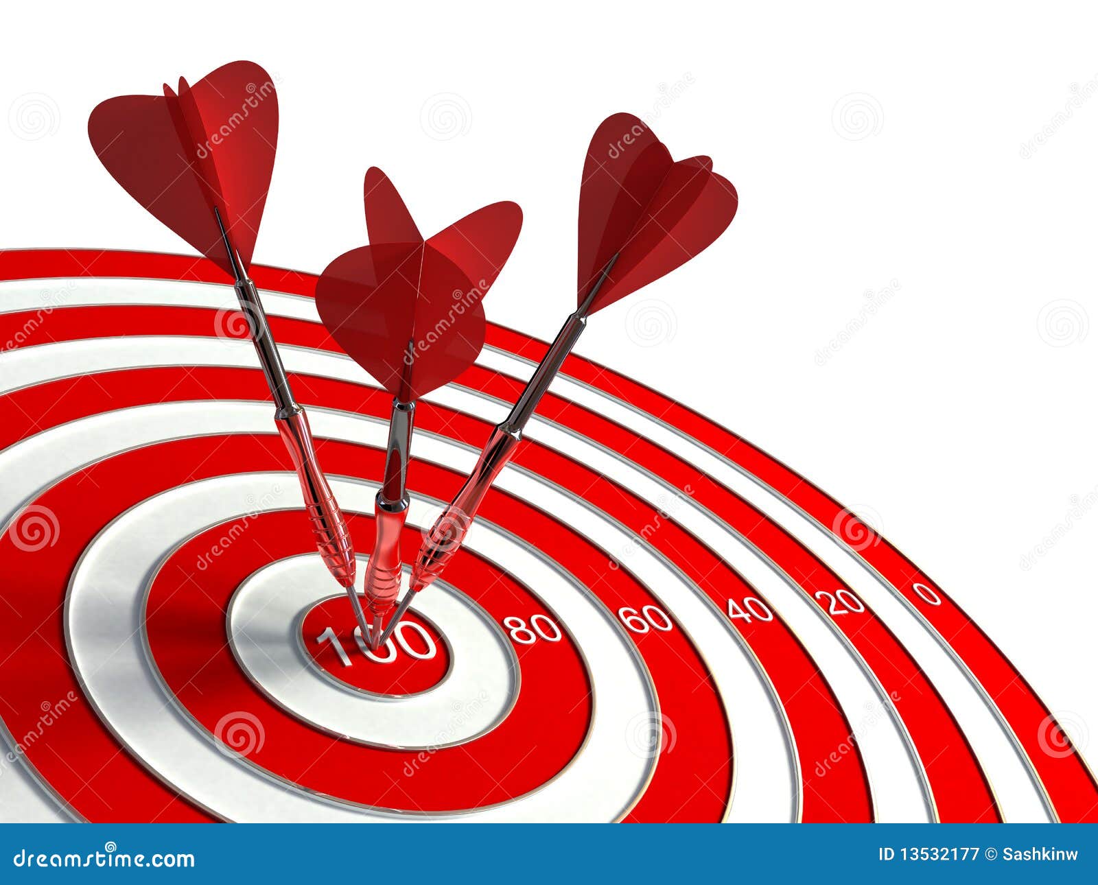 Success target stock illustration. Illustration of efficient - 13532177