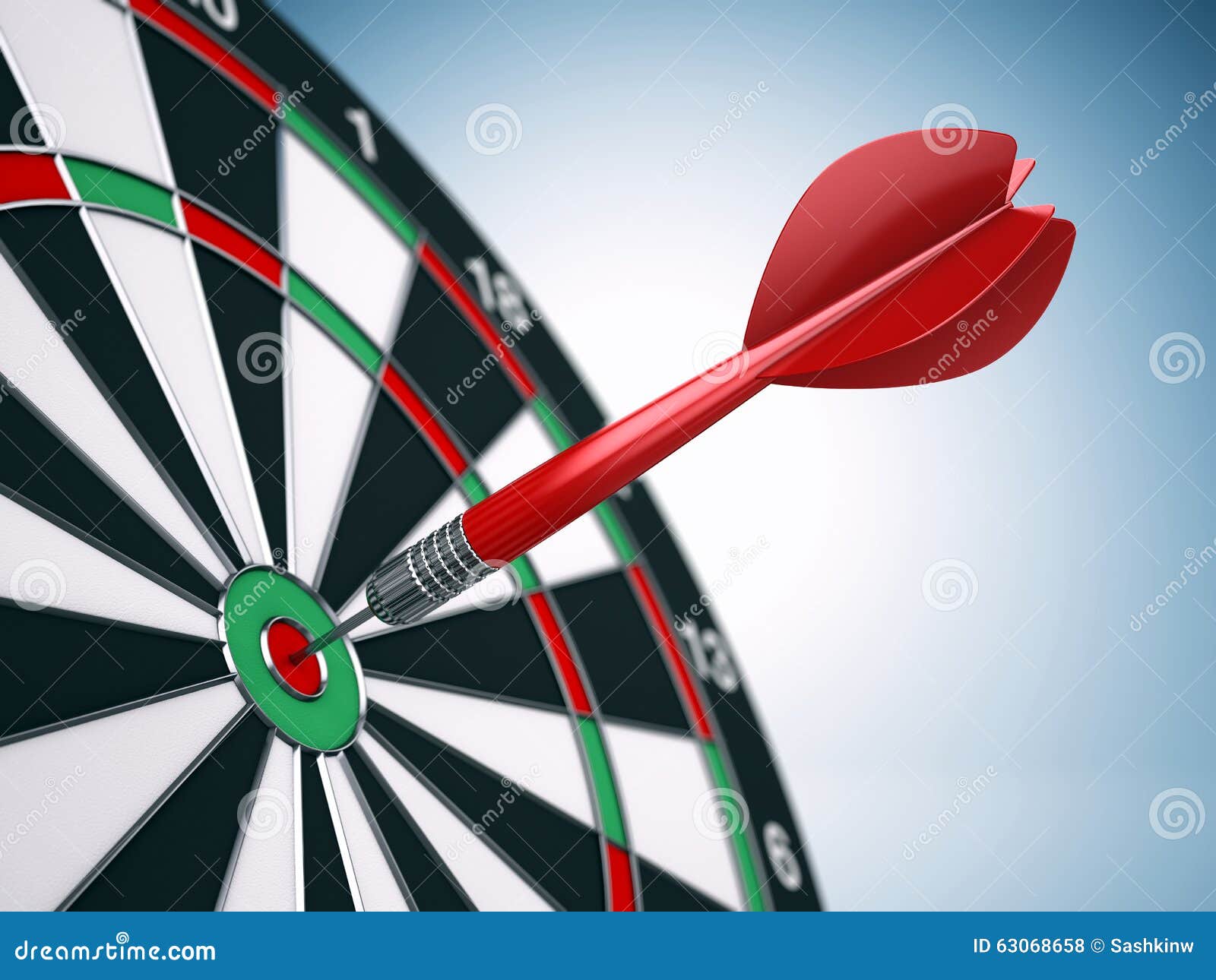 Success target stock illustration. Illustration of management - 63068658