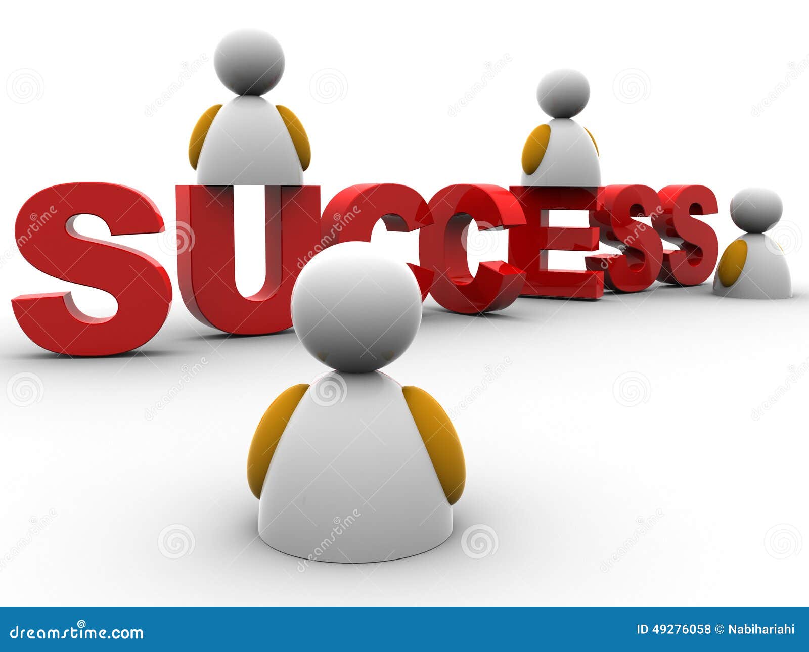 Success text stock illustration. Illustration of businessman - 49276058