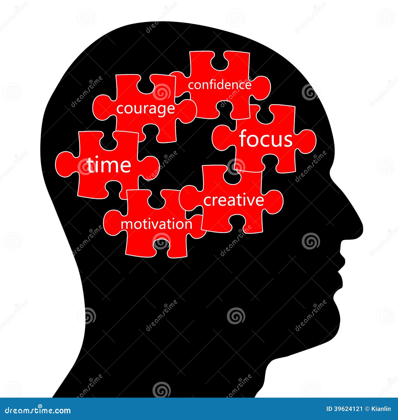 Success Thinking stock illustration. Illustration of knowledge - 39624121