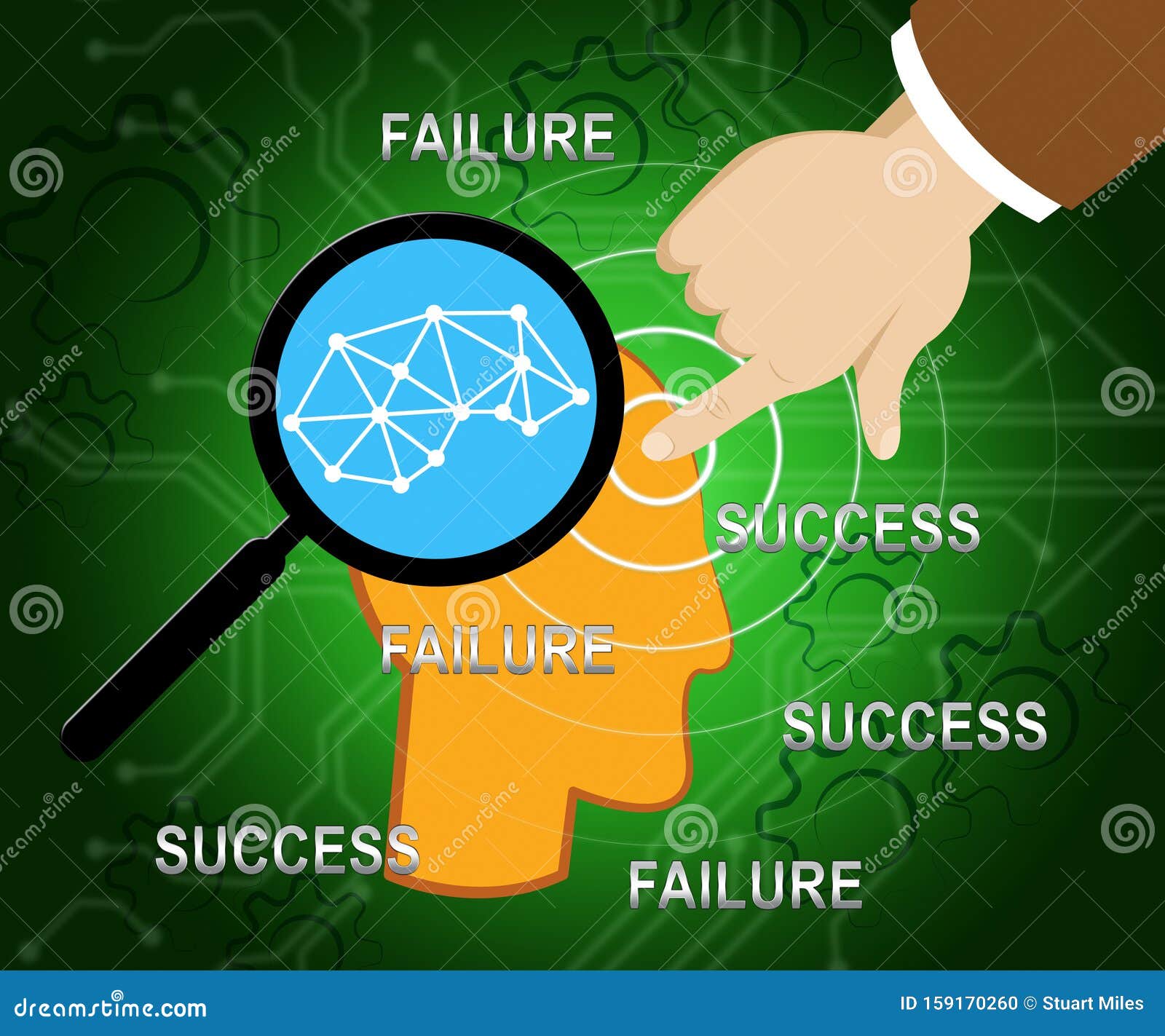 Success Vs Failure Concept Words Depicts Achievement Versus Problems ...