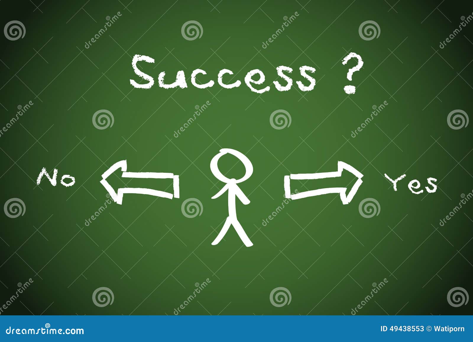 Success way stock illustration. Illustration of planning - 49438553