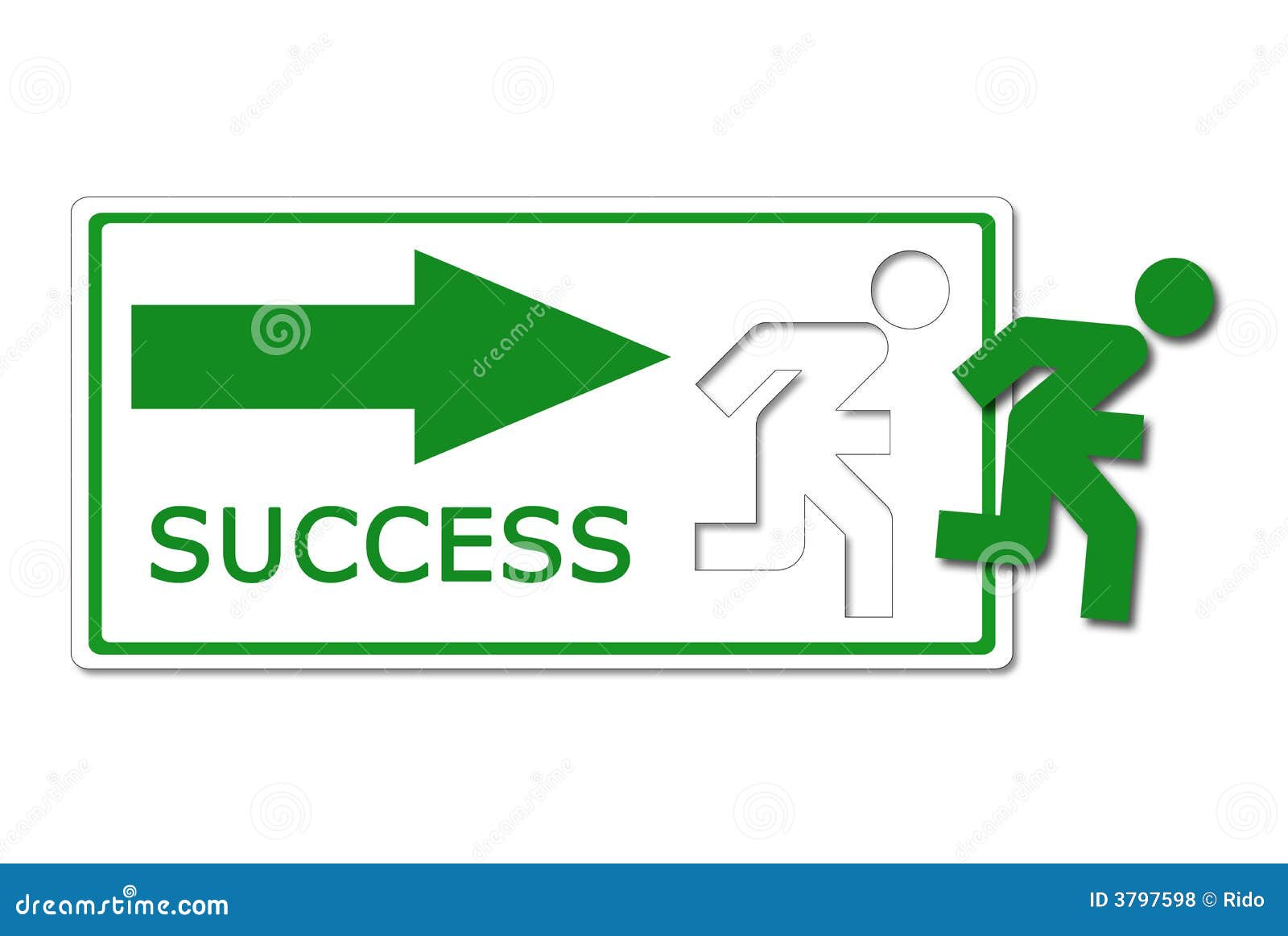Success way icon stock illustration. Illustration of arrow - 3797598