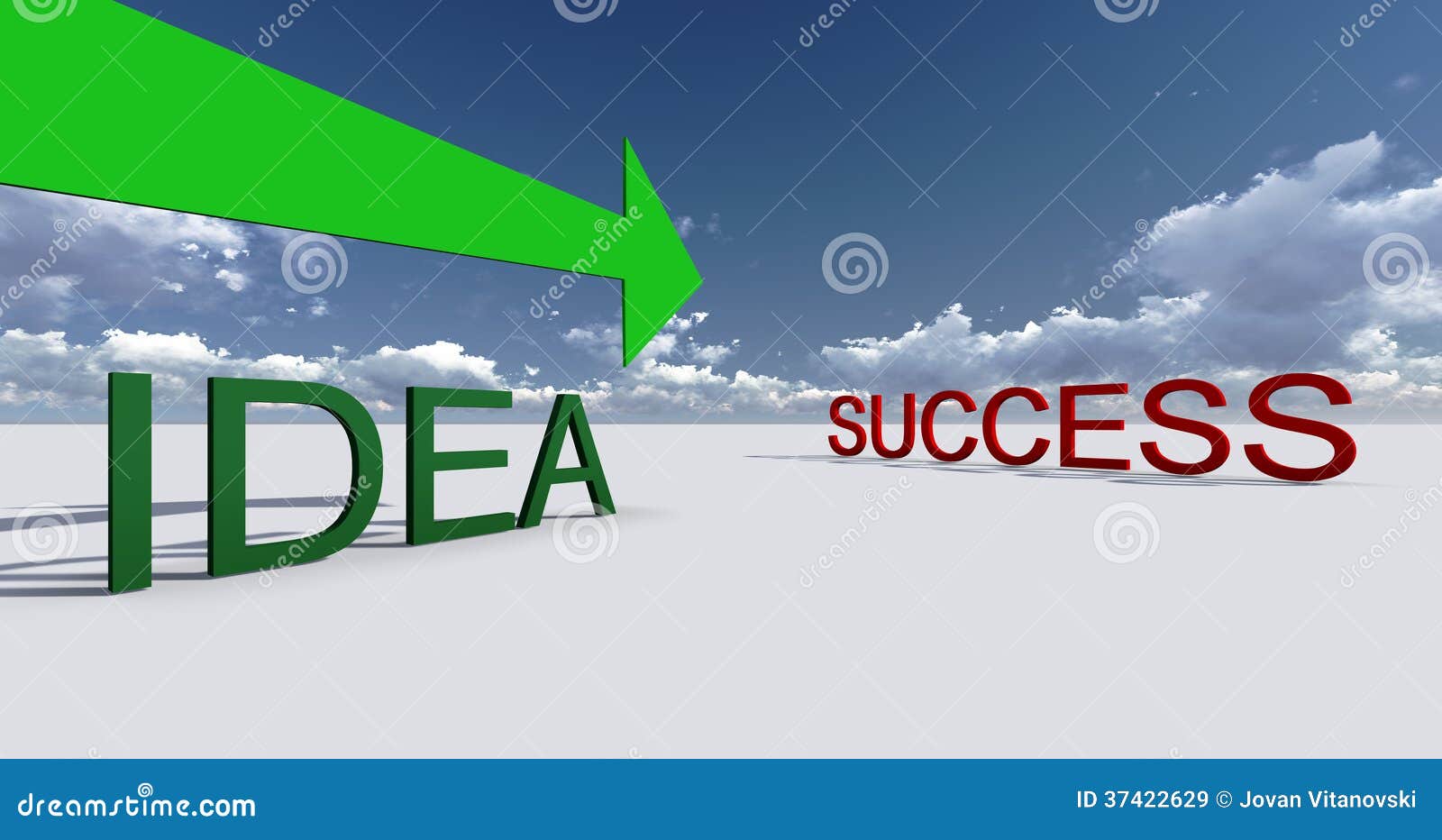 Success this way stock illustration. Illustration of sign - 37422629