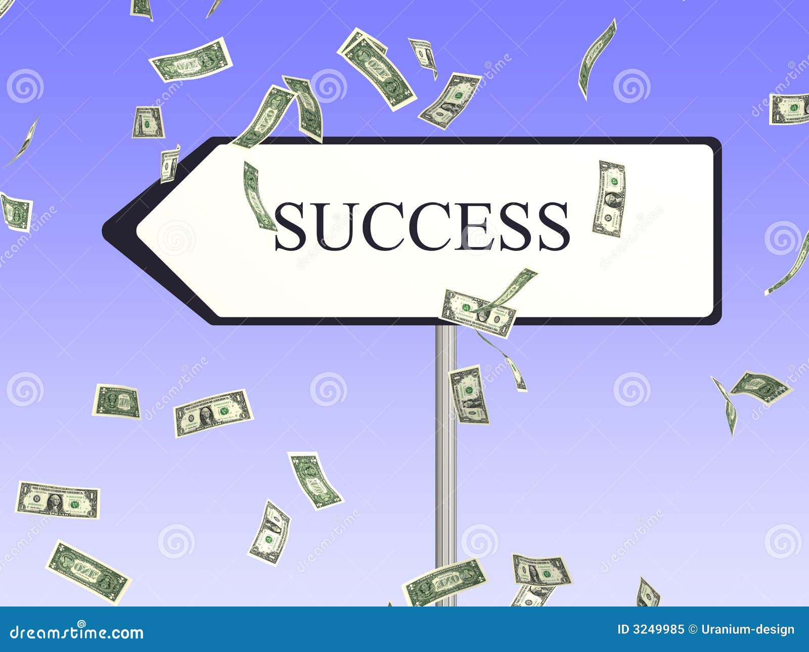 Success way panel stock illustration. Illustration of creativity - 3249985