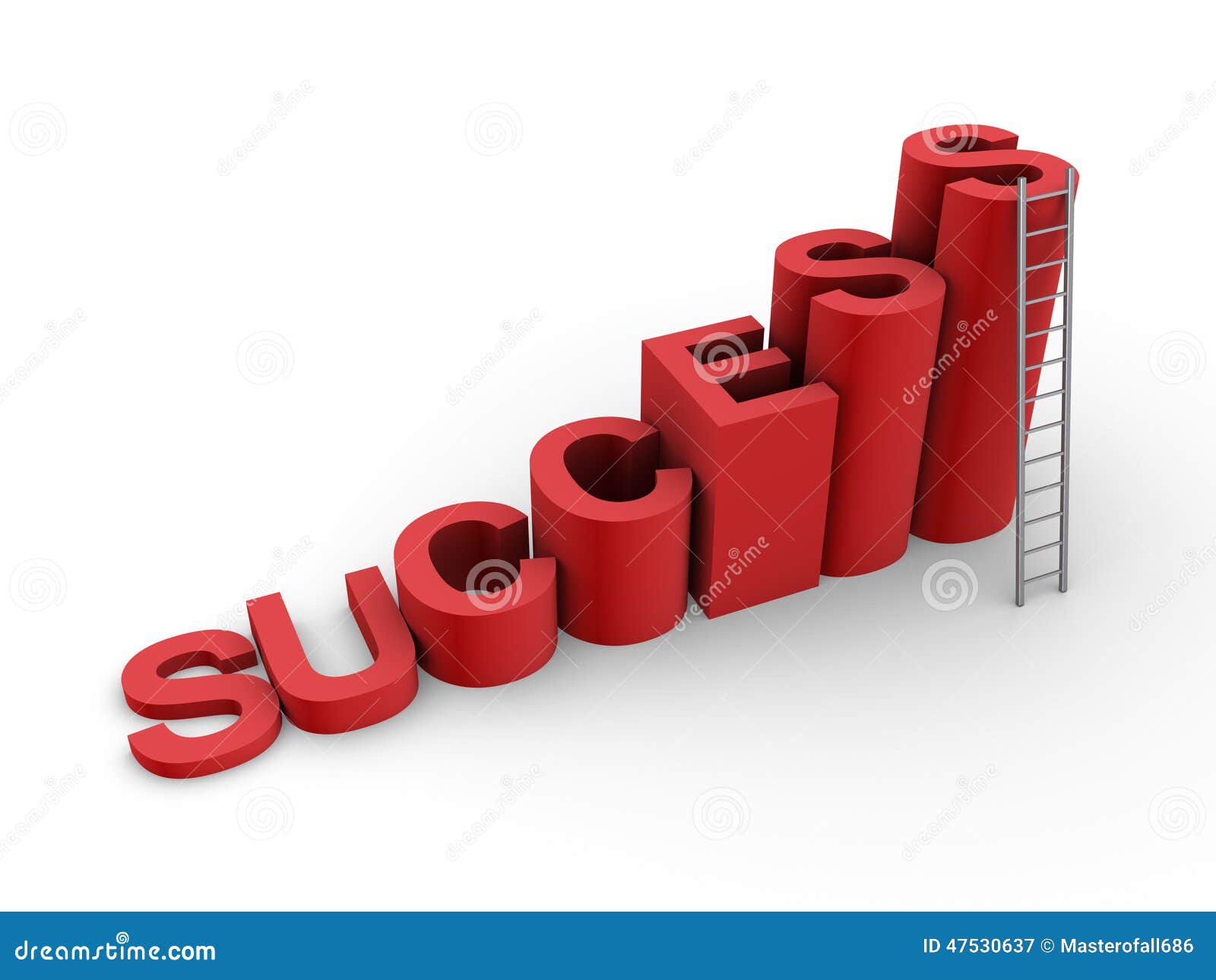 Success way to the top stock illustration. Illustration of climb - 47530637