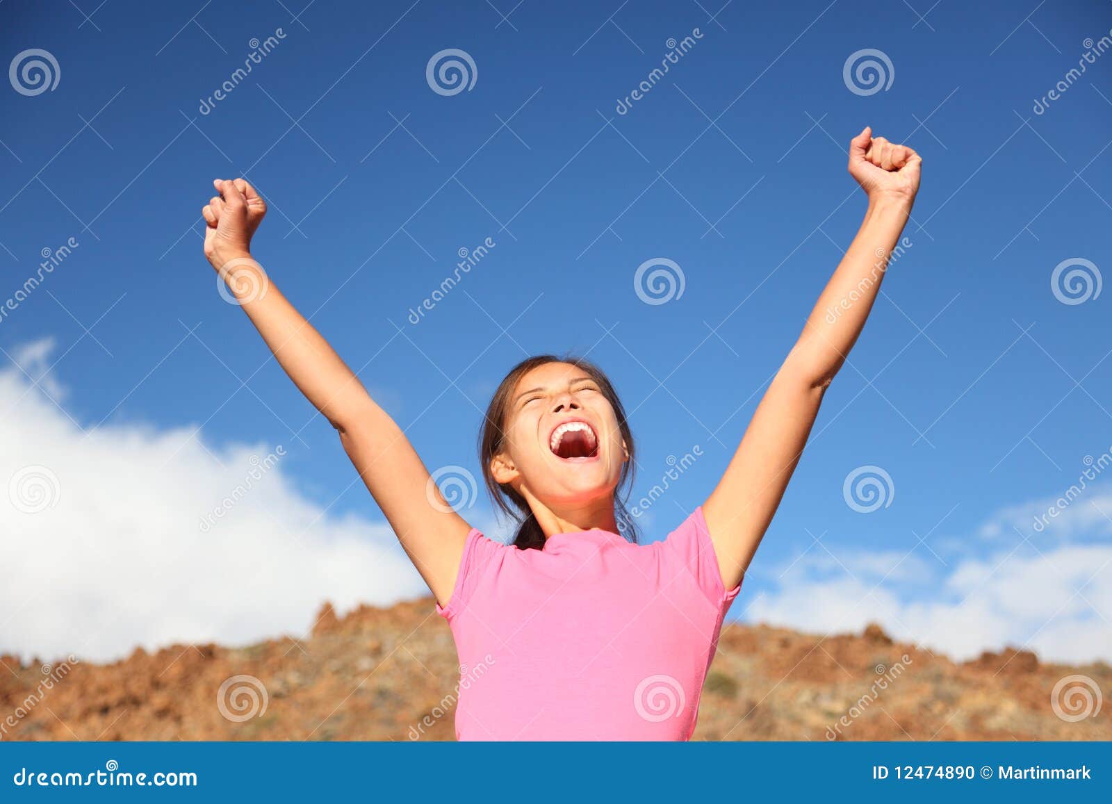 Success woman stock photo. Image of lifestyle, green - 12474890