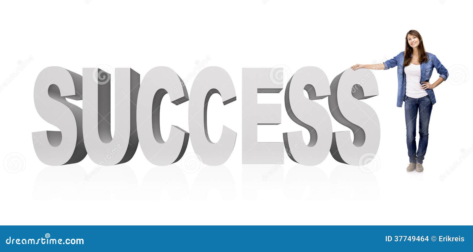 Success woman stock photo. Image of cheerful, happiness - 37749464