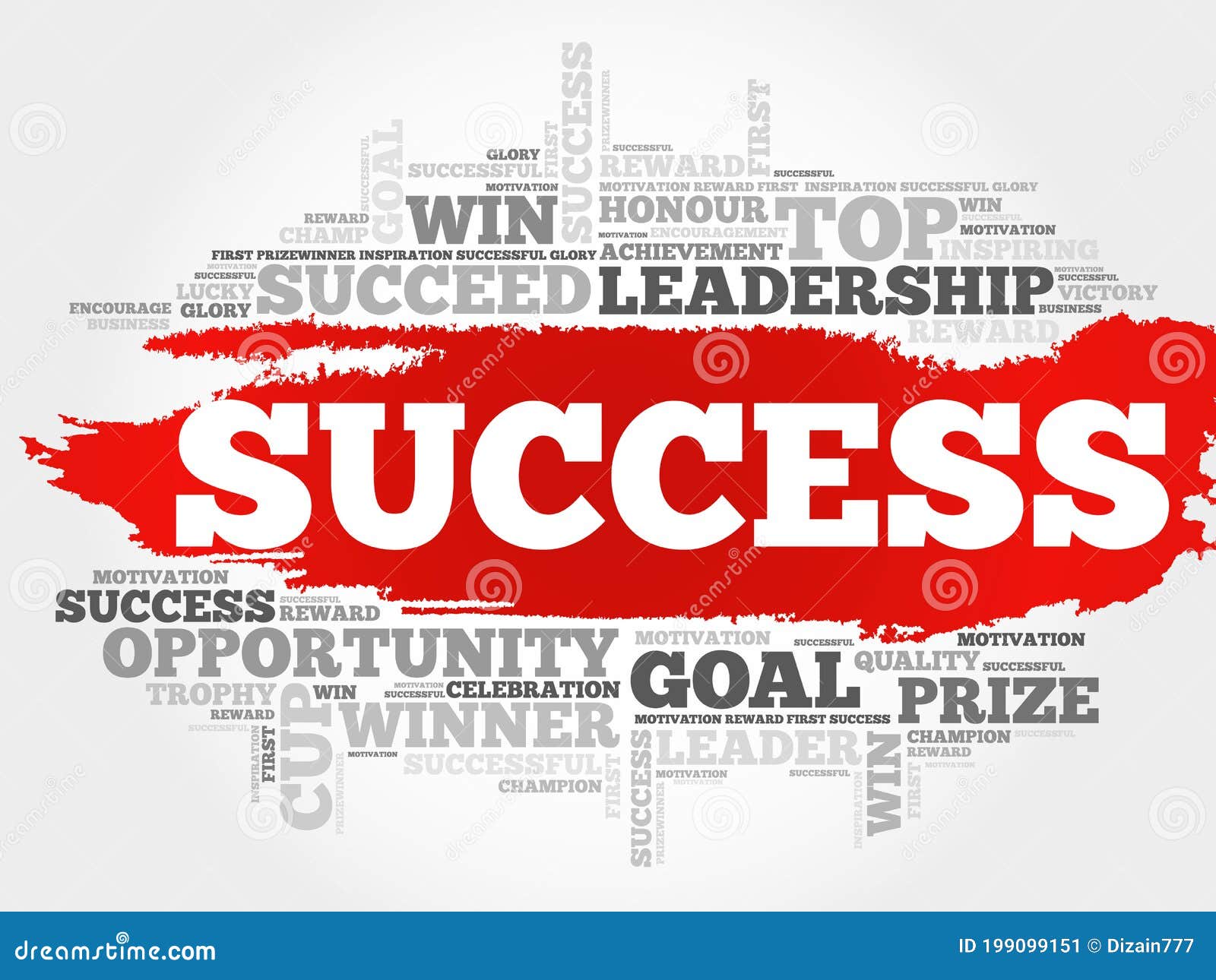 Success word cloud stock illustration. Illustration of glory - 199099151
