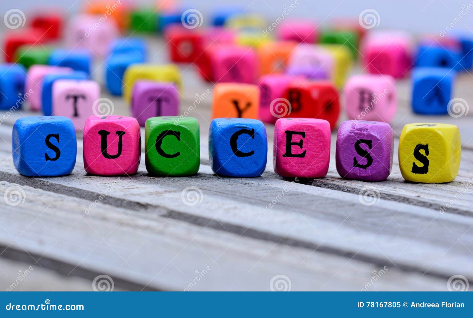 Success word on table stock image. Image of closeup, change - 78167805
