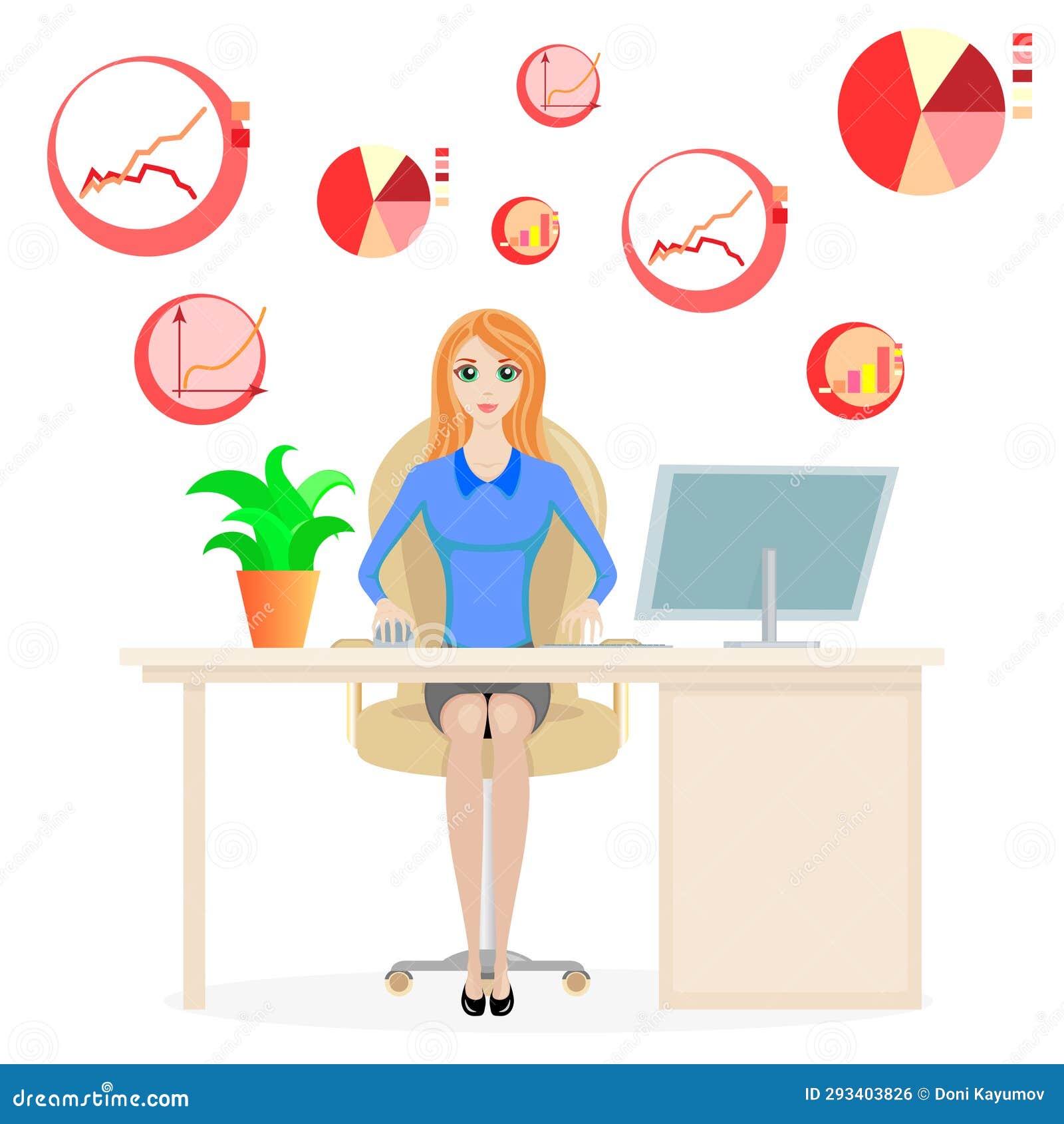 Success in Work Lies in Analysis, Forecast and Calculations Stock ...