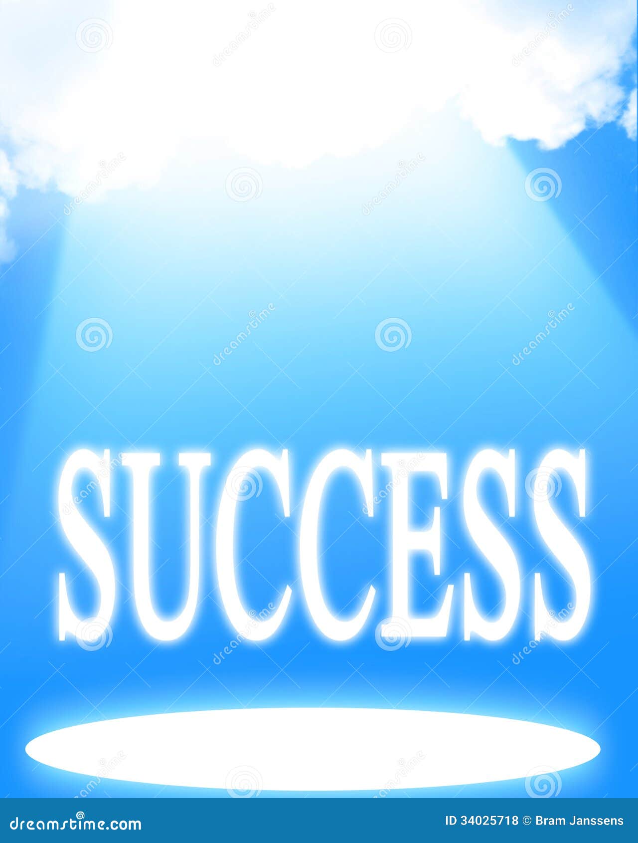 Success stock illustration. Illustration of accomplishment - 34025718